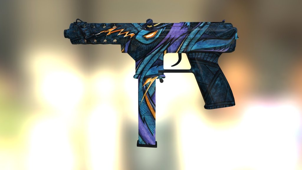 Tec-9 Mobius - 3D model by asavonin [01dfdb9] - Sketchfab