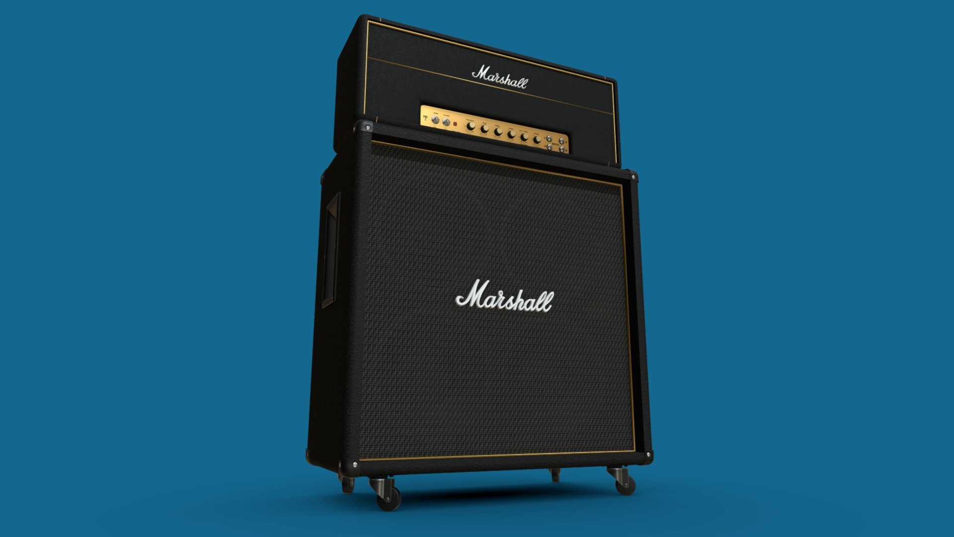 Marshall 1959 SLP - 4x12 - Buy Royalty Free 3D model by TAURO ...