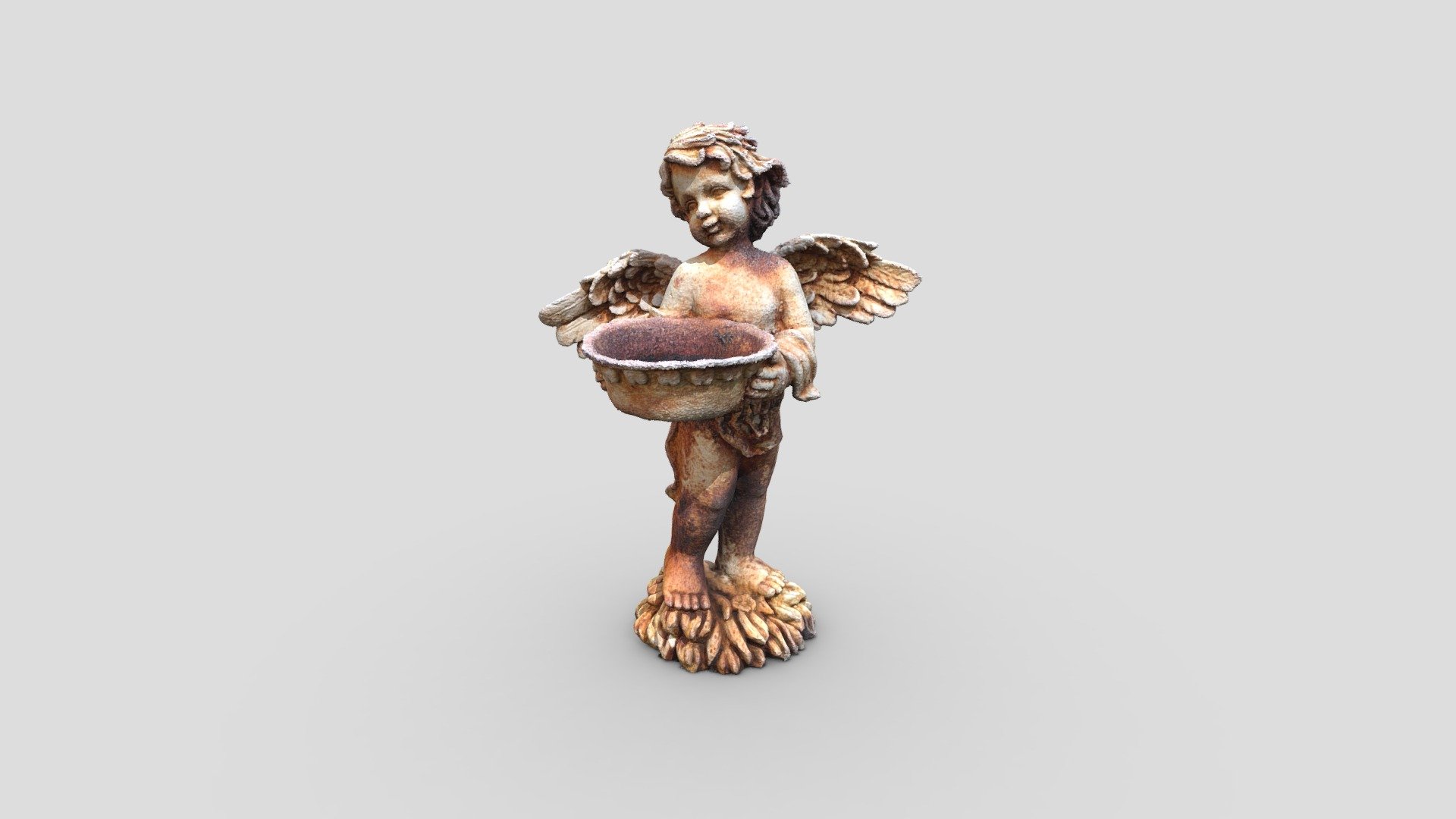 Real_Rusty_Frosty_Angelsculpture_Small - Download Free 3D model by ...