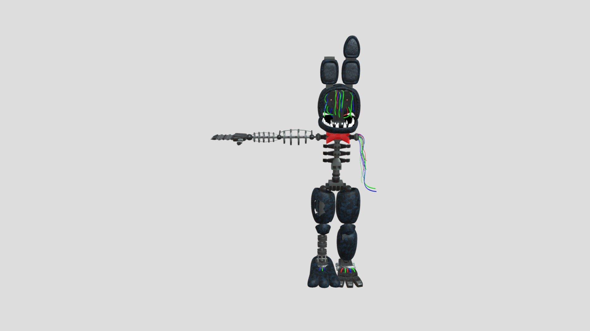 Ignited Bonnie - Download Free 3D model by Eire [01e381f] - Sketchfab