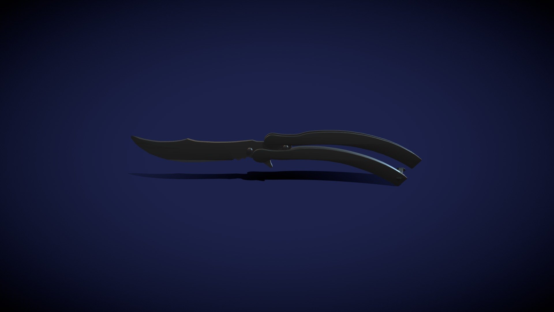 Butterfly knife - Download Free 3D model by Orrik [01e3f6f] - Sketchfab