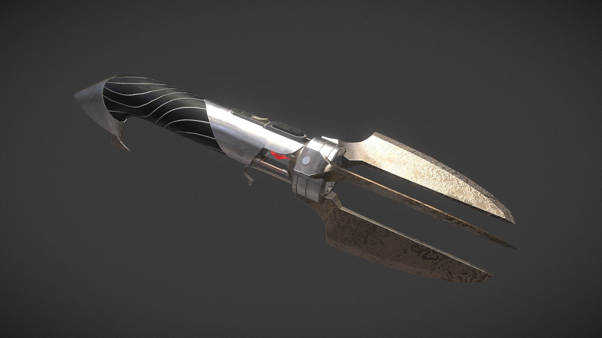 Curved Sith Lightsaber (original design) - 3D model by XEN0KID [01e412c ...