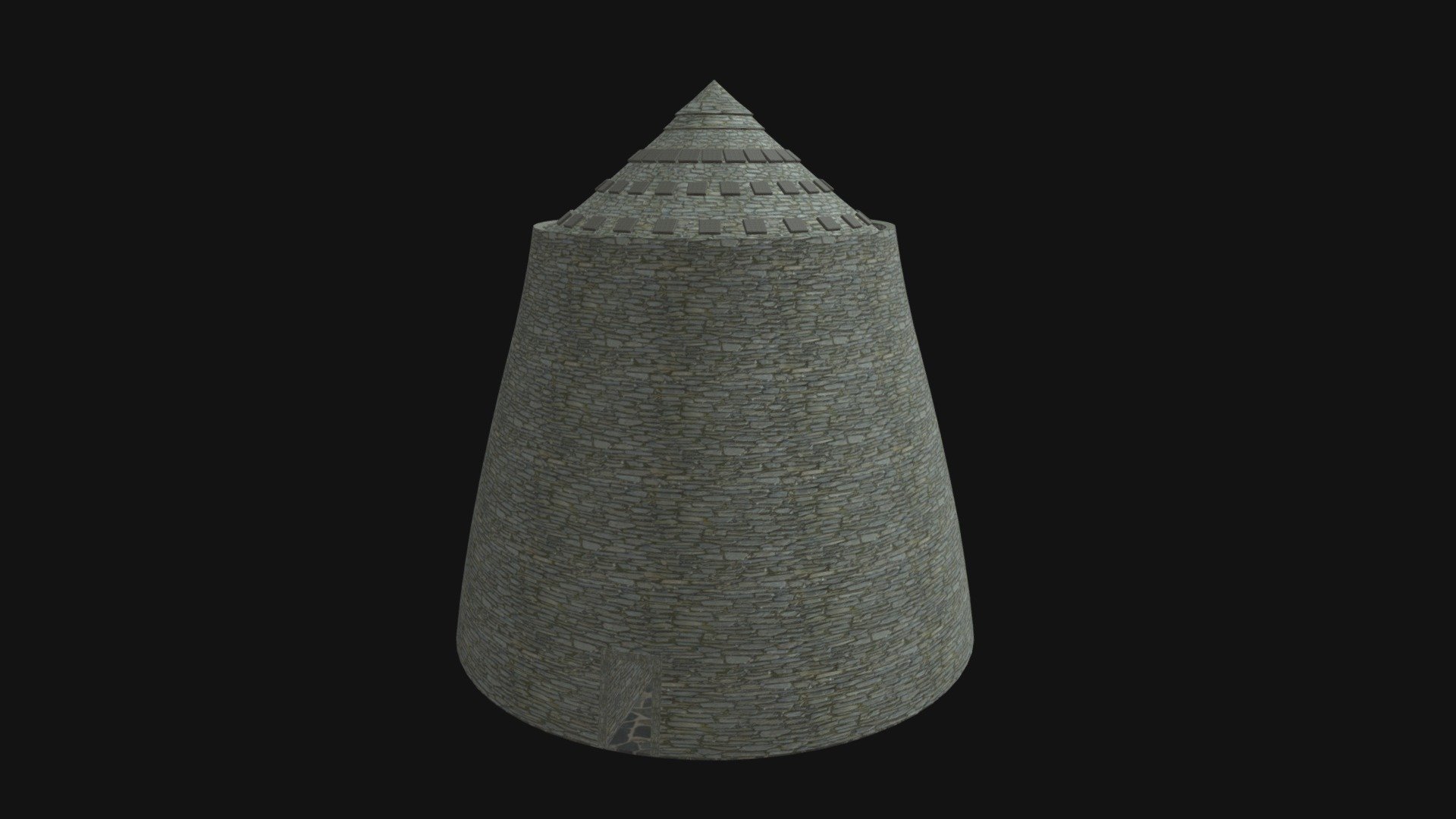 A Typical Broch - 3D model by yz224 [01e44cc] - Sketchfab