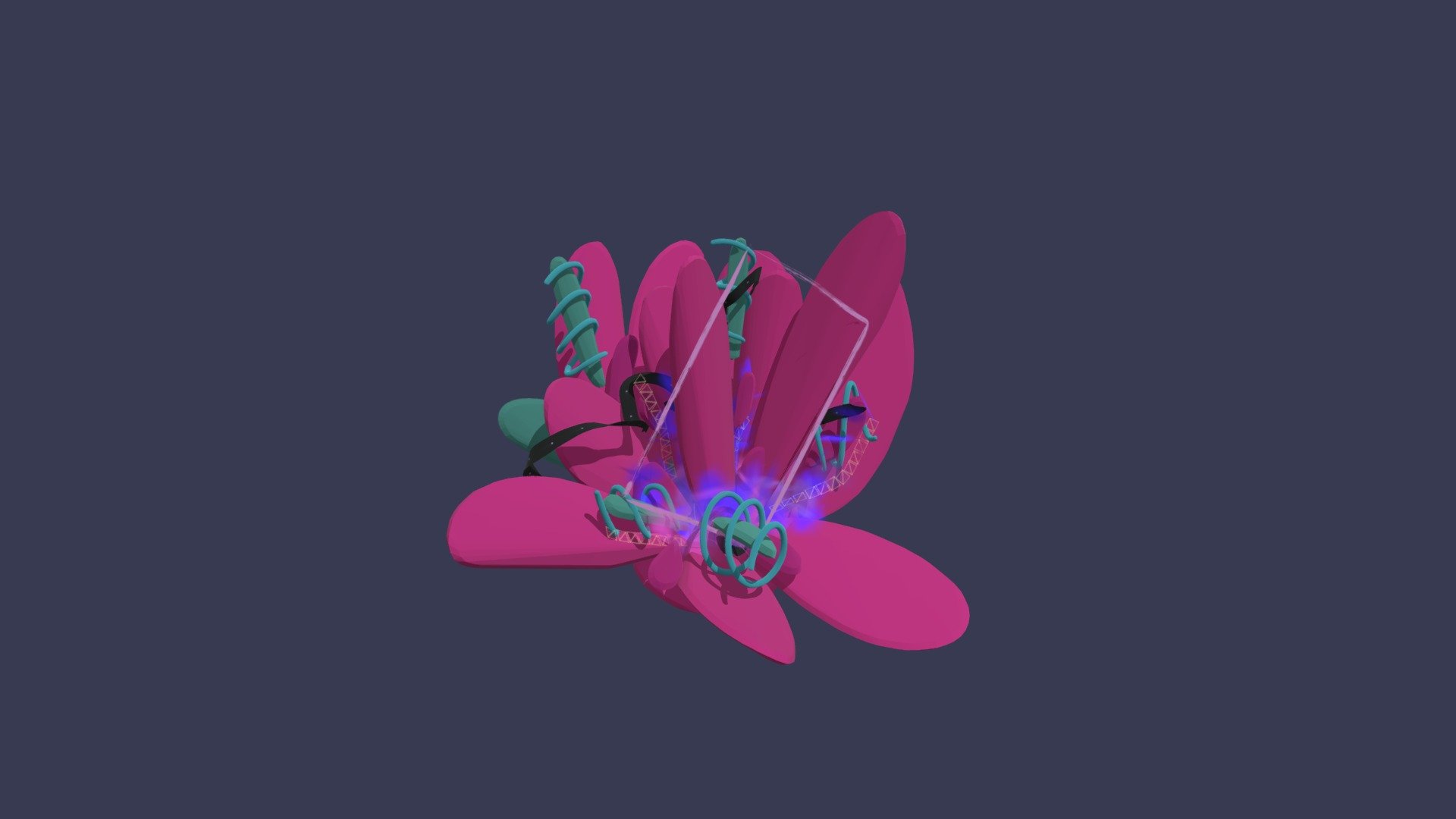 Flower Bloom - Download Free 3D model by Jazzephaye [01e497e] - Sketchfab