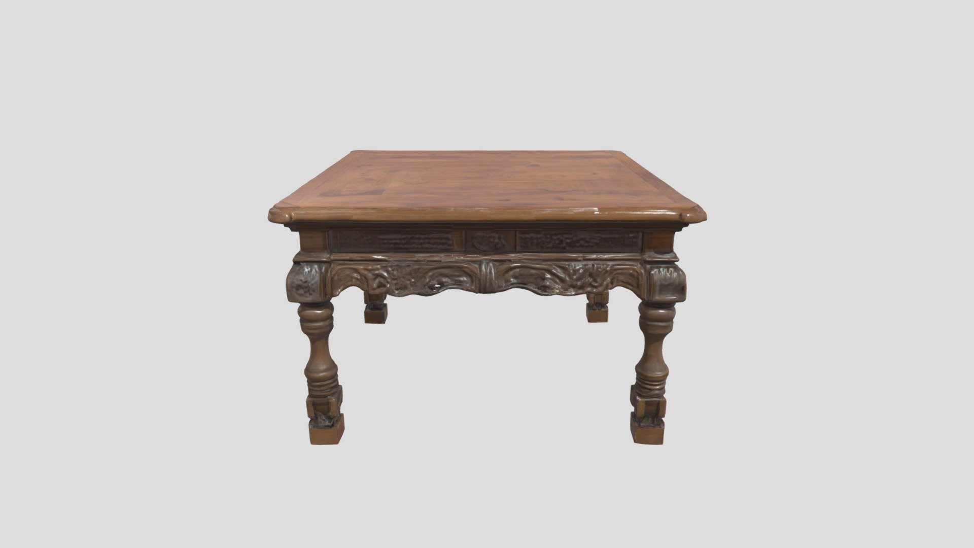 Luxury Table | Elegant 3D Furniture Model - Download Free 3D model by ...