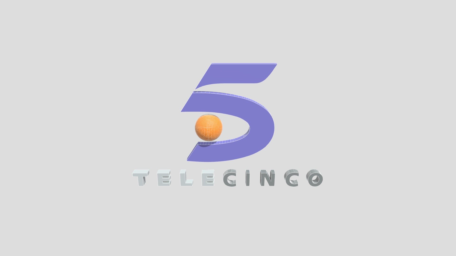 Telecinco logo spain 1997-2001 - Download Free 3D model by TV ...