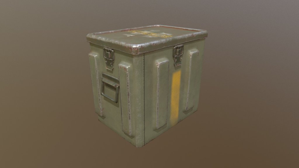 Ammo Box - 3D model by aiko_nabarro [01e6c1b] - Sketchfab