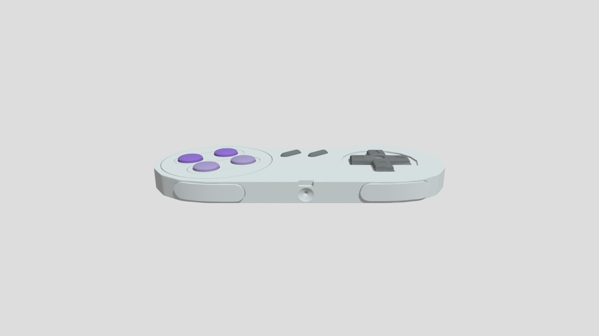 SNES Controller - 3D model by ramen.doodlezz (@alfsart) [01e72ee ...