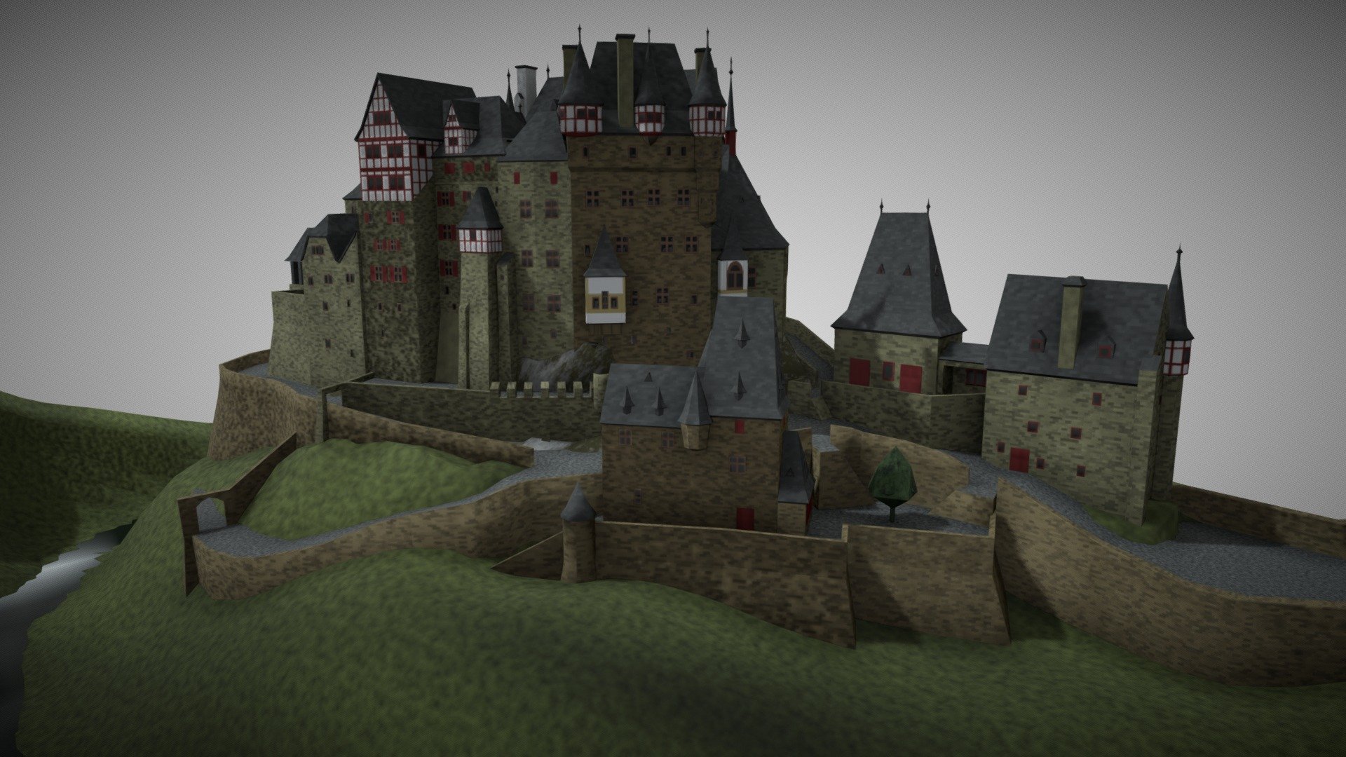 Eltz Castle - Interactive Mini-Model - 3D model by Lamb3D (@lamb3rtb3lz ...
