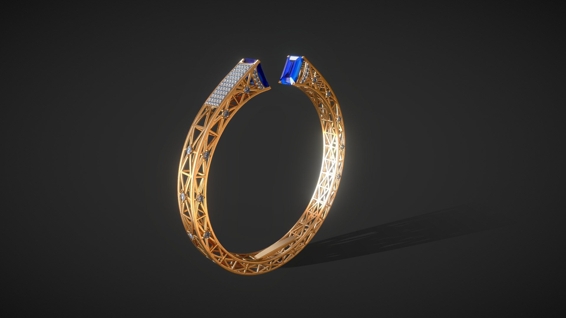 Bracelet - 3D model by cdltv [01e8993] - Sketchfab