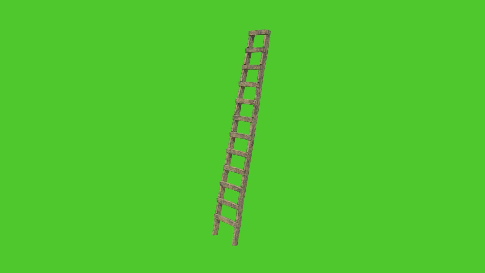 wooden_ladder - Download Free 3D model by tech.service.allwe [01e95f7 ...