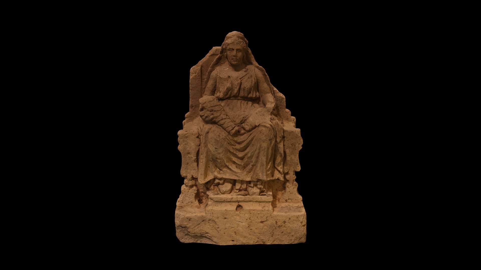 Mater Matuta del Museo Campano di Capua (CE) - 3D model by LabGraf3D ...