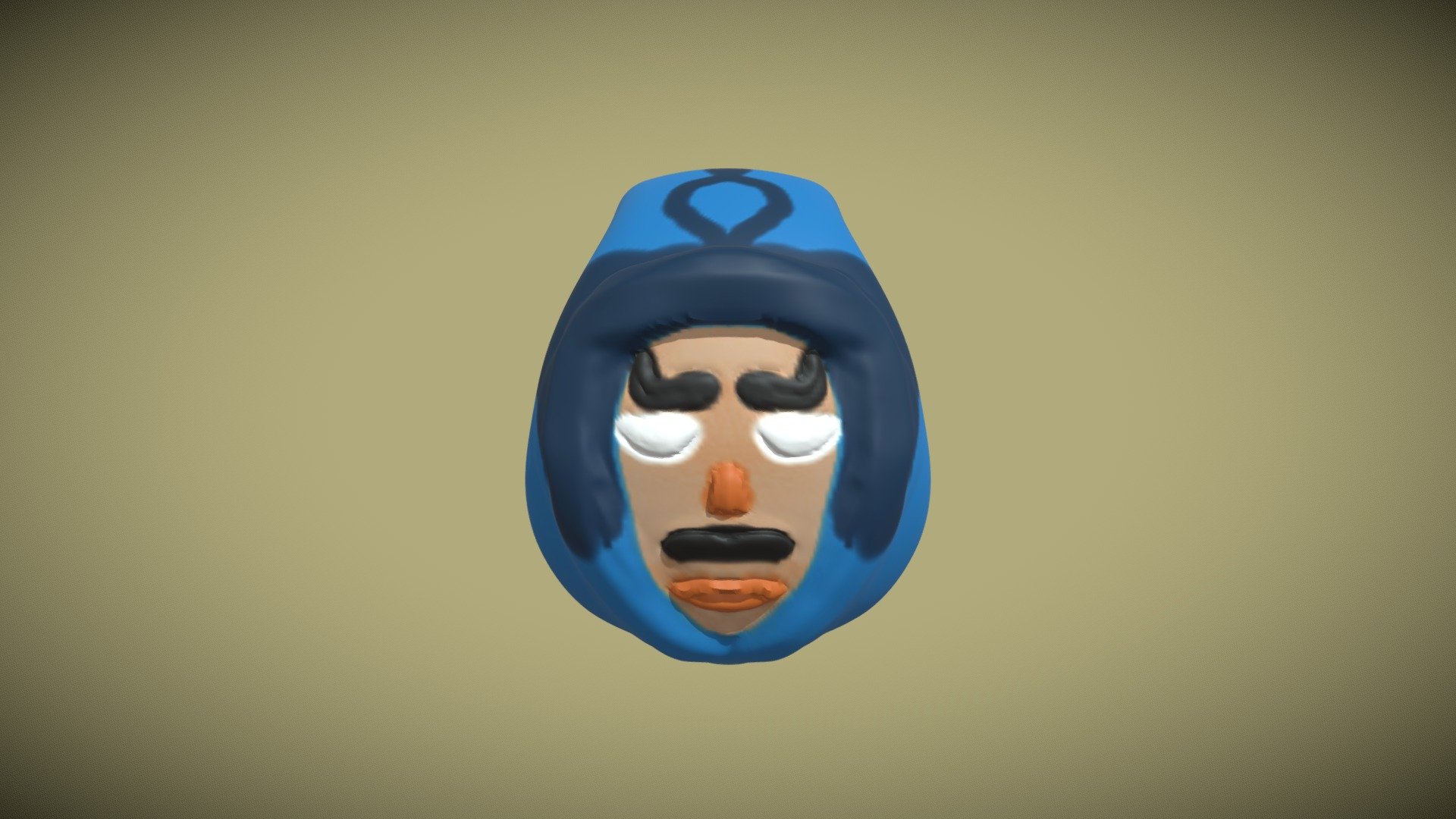Cartoon face 4 - Download Free 3D model by threehoursinhell [01ea107 ...