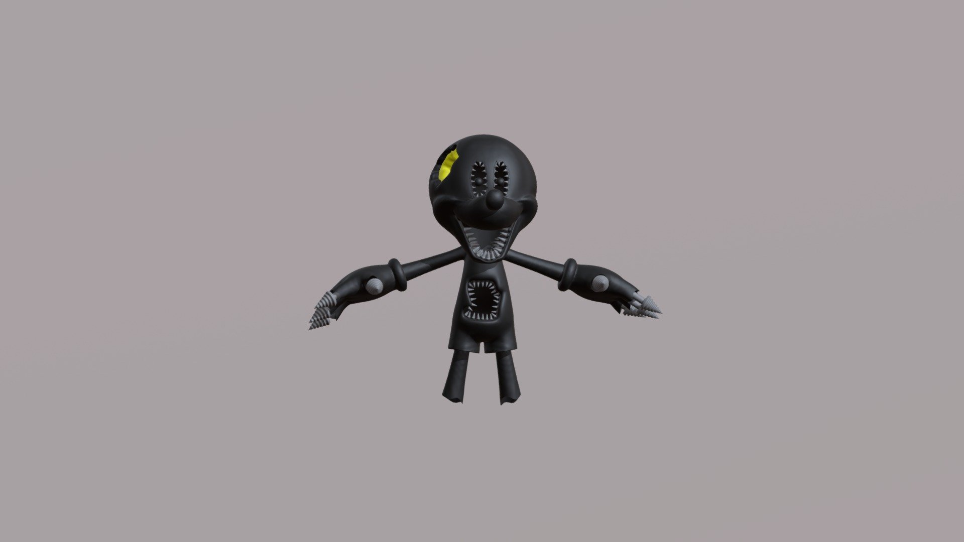 Nightmare Suicide Mouse - Download Free 3D model by silothefaqinchikin ...