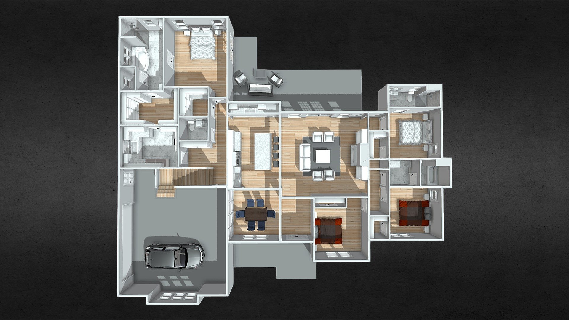 Reister Floor Plan - 3D model by Render3DQuick [01eba52] - Sketchfab