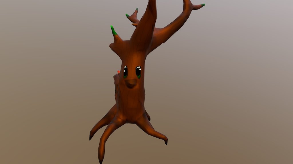 dead tree monster - 3D model by Fw_RON [01ebb03] - Sketchfab