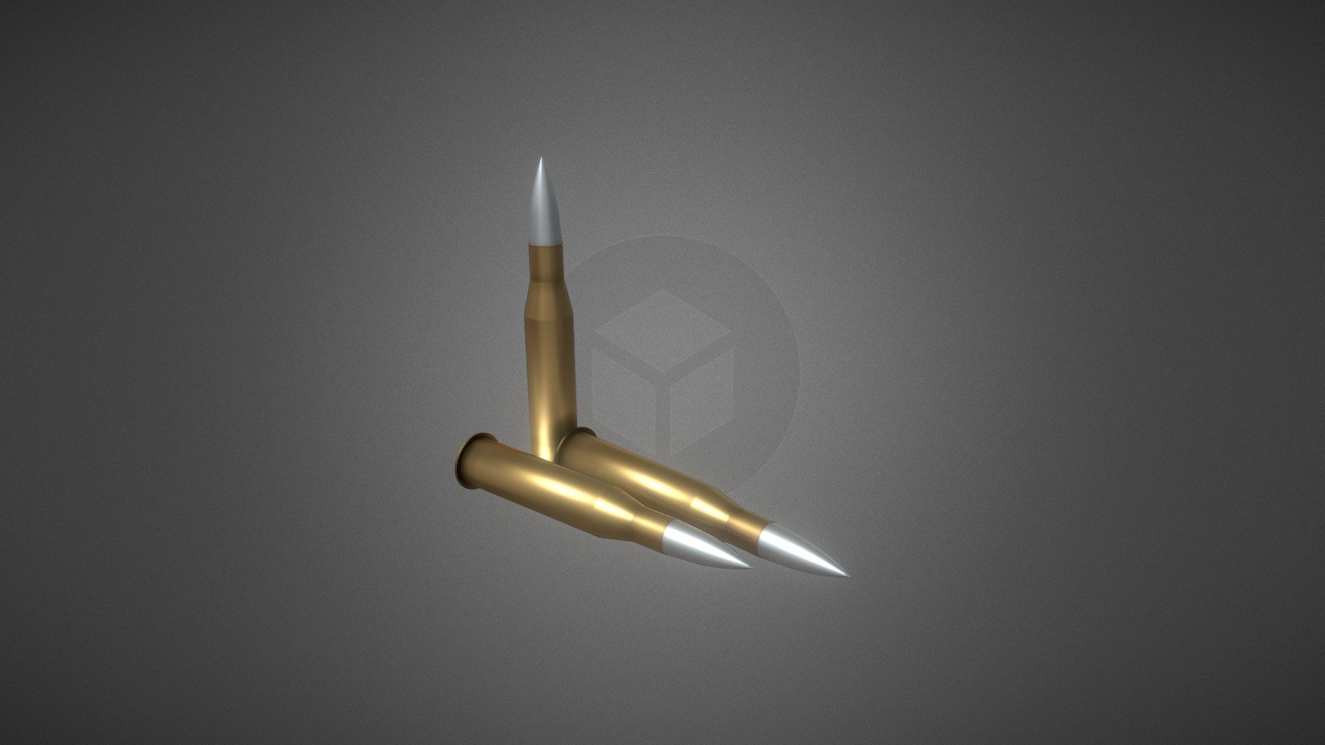 Bullet 7.62 | Simple tutorial - Download Free 3D model by Vladislav ...