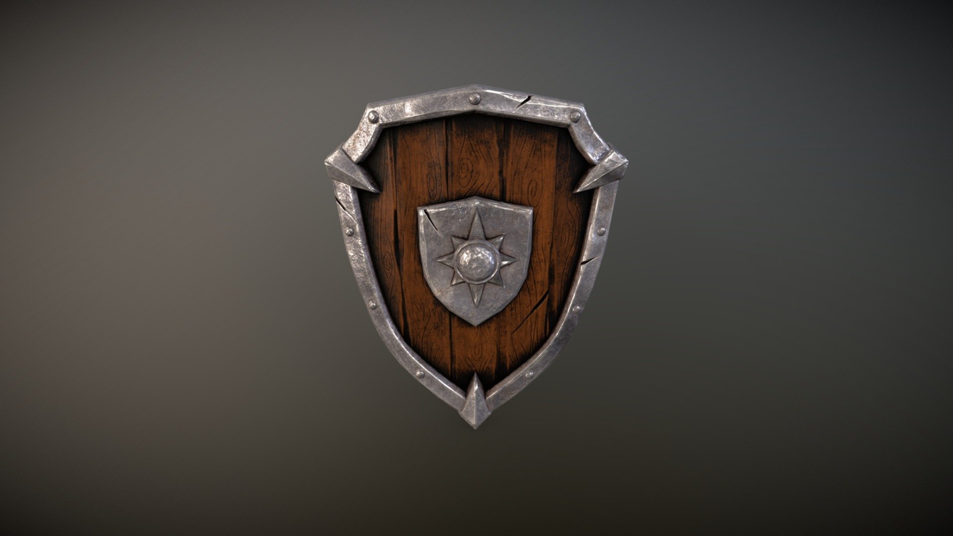 Shield low poly - 3D model by Simlion [01ec7ee] - Sketchfab