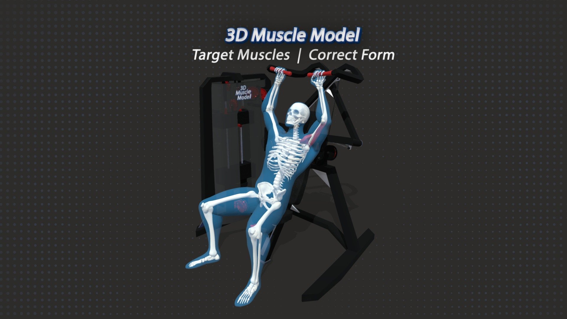 72. Cable Loaded Seated Shoulder Press Machine - 3D model by Mike - 3D ...
