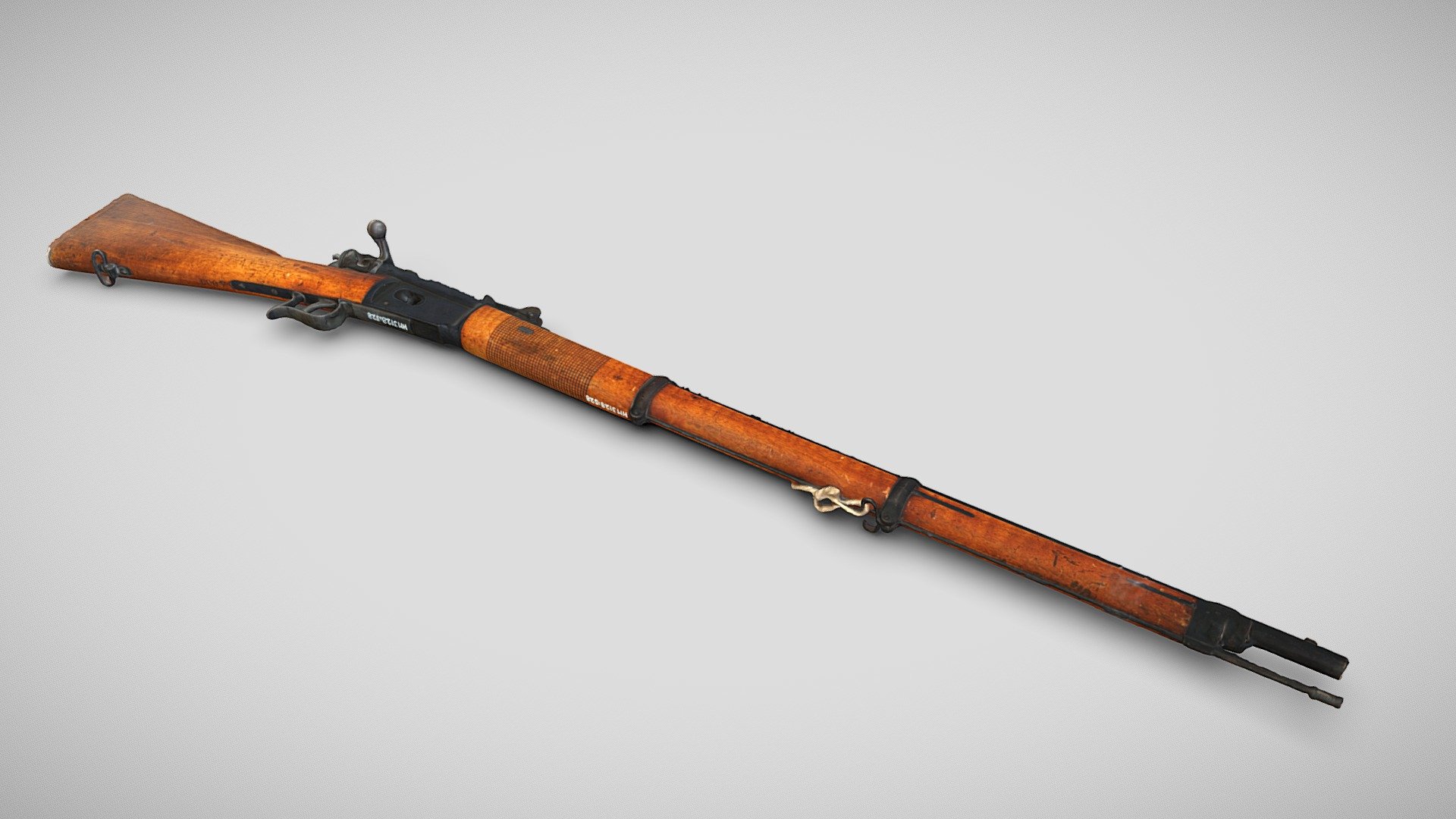 Vetterli-kivääri m/1871, Vetterli rifle - 3D model by Vapriikki ...