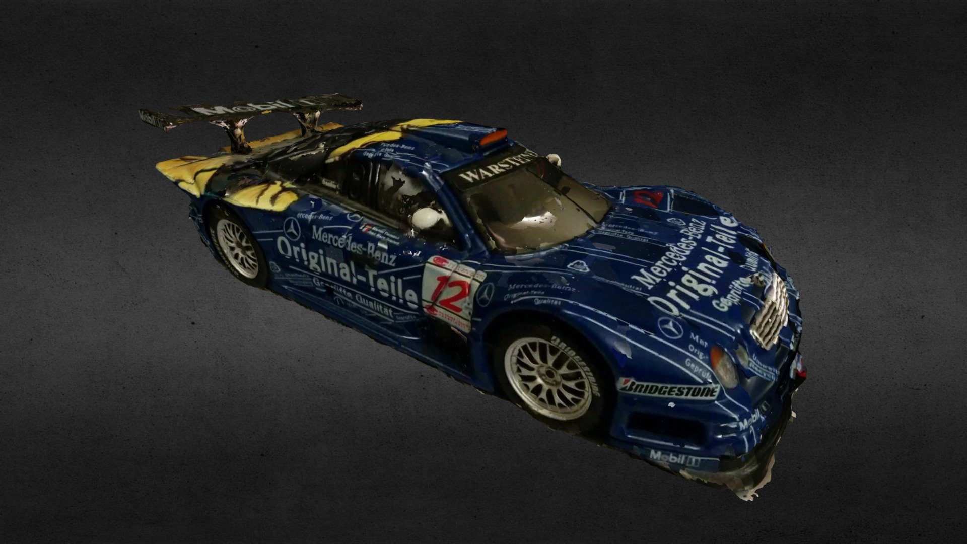 Mercedes CLK-GTR - 3D model by jks_rnr [01ed33b] - Sketchfab