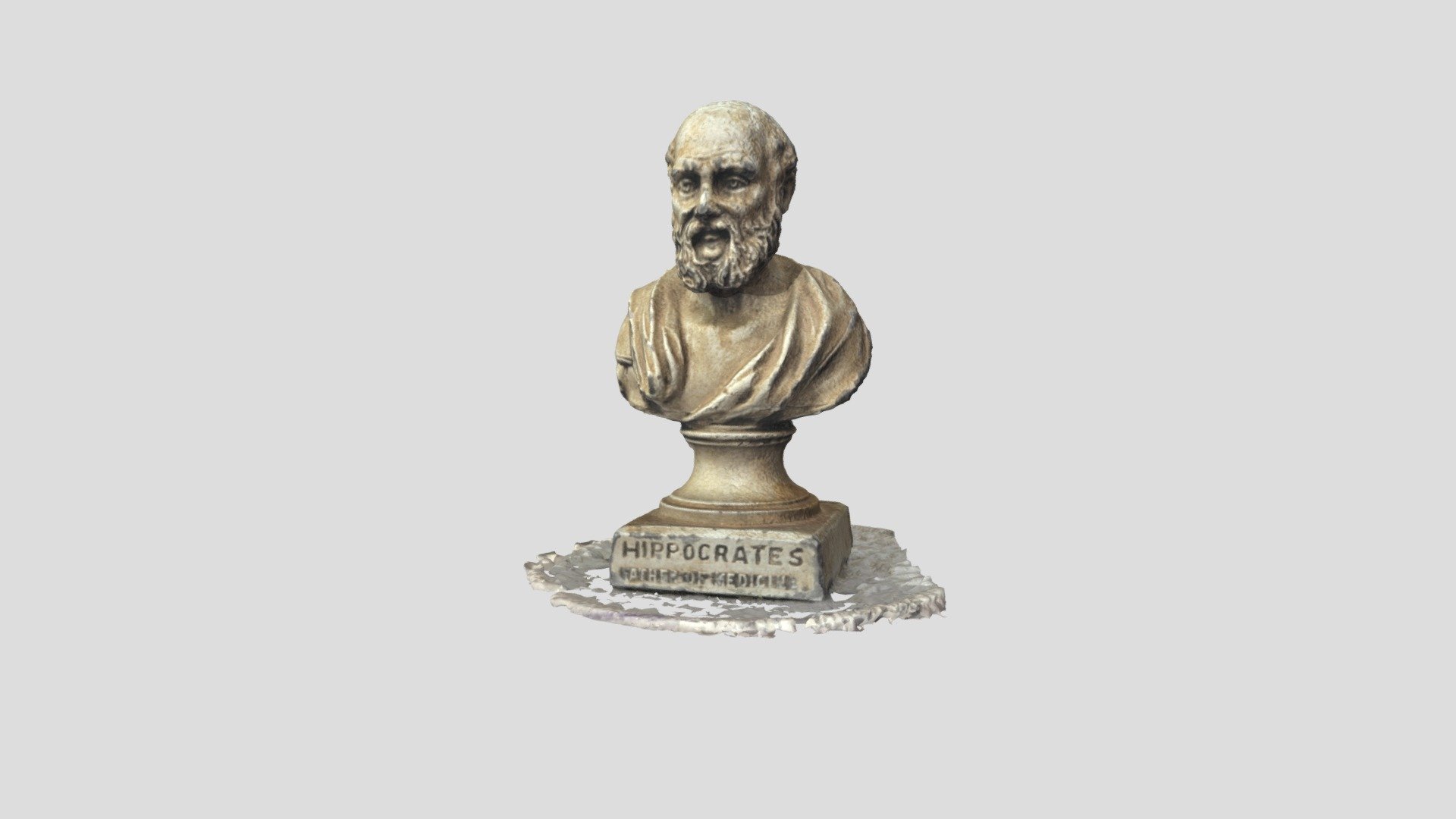 Hippocrates Statue - Download Free 3D model by thatguydj [01ee27d ...