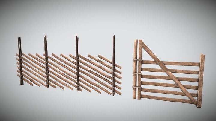 Fence 3D models - Sketchfab