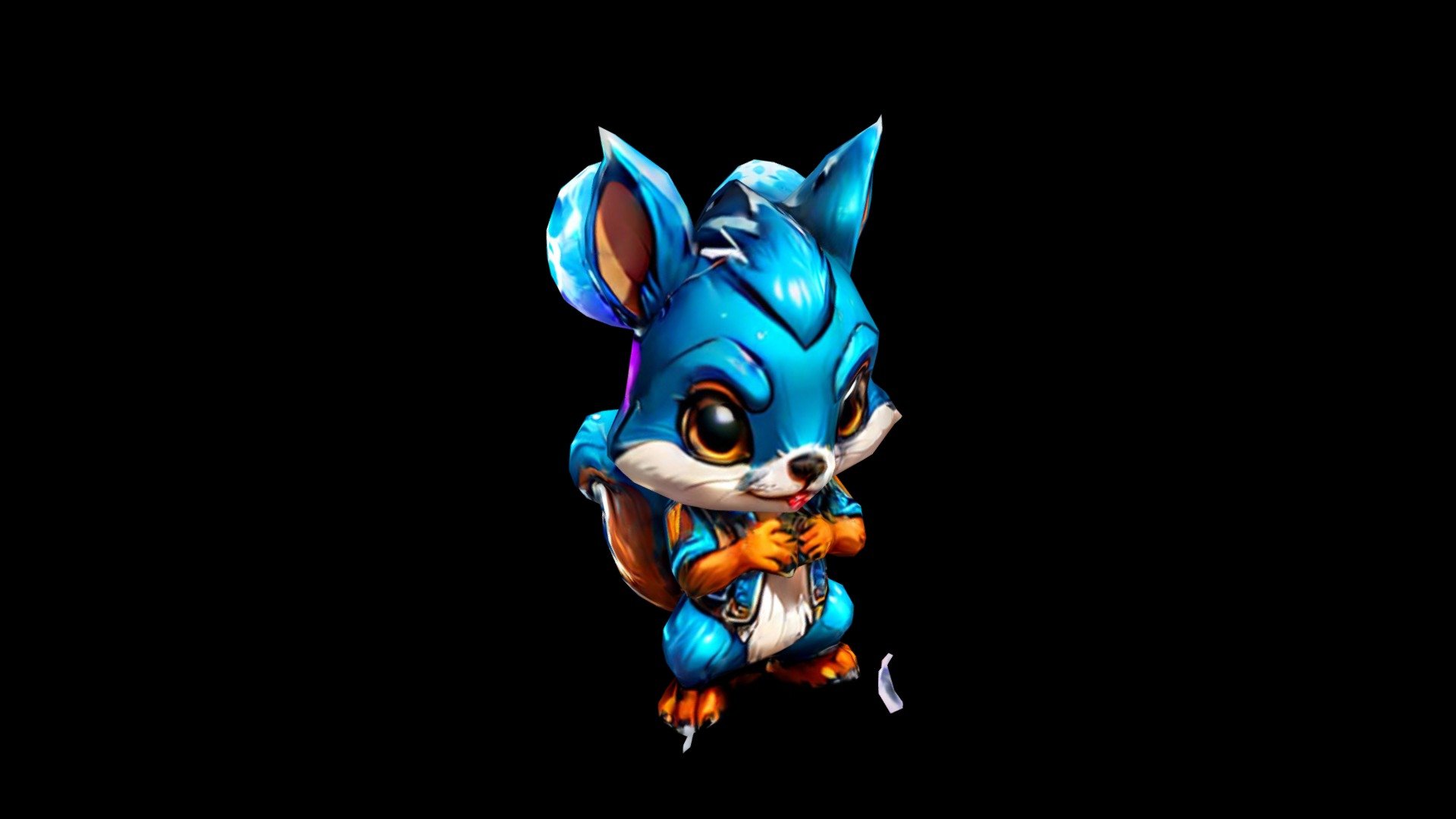 Image of a cute cartoon raccoon character in a c - Download Free 3D ...