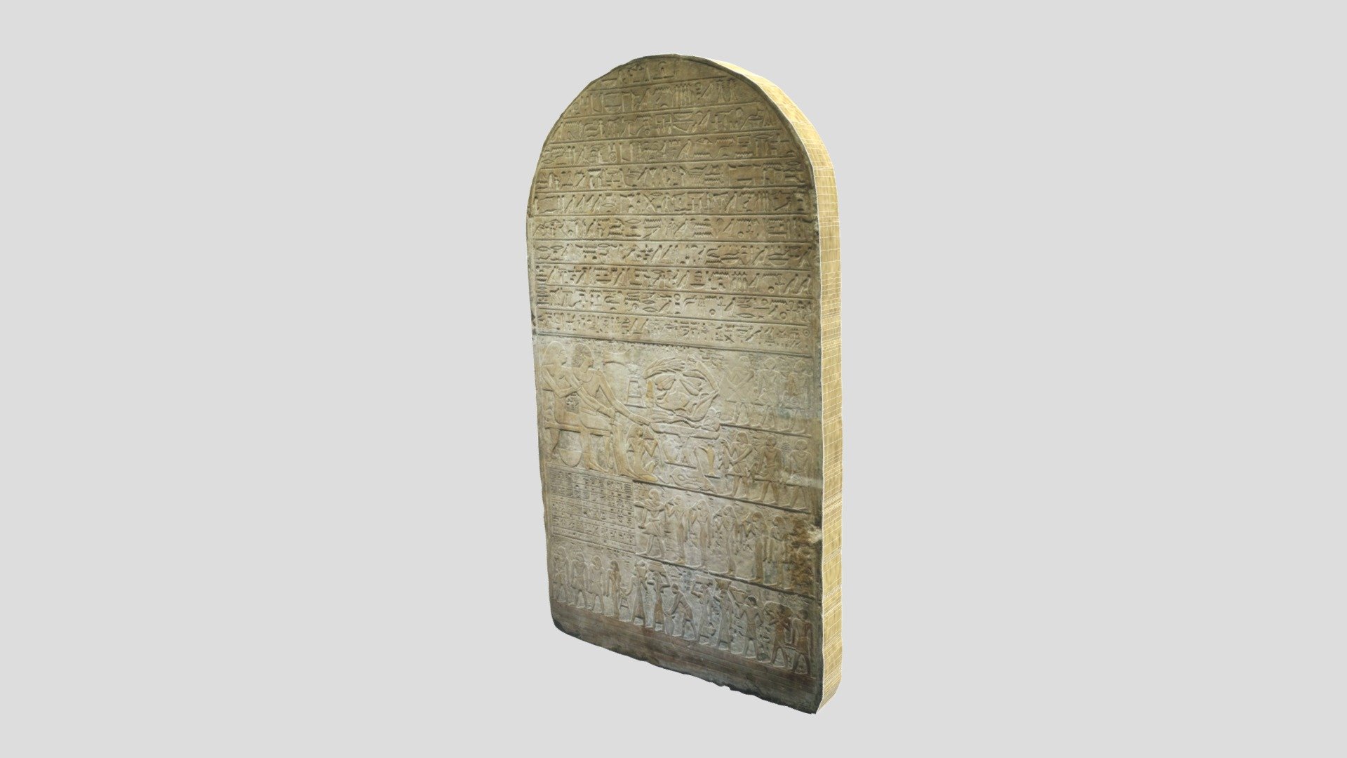 21 Stela of Abkau - Download Free 3D model by artseteaching [01f0b05 ...