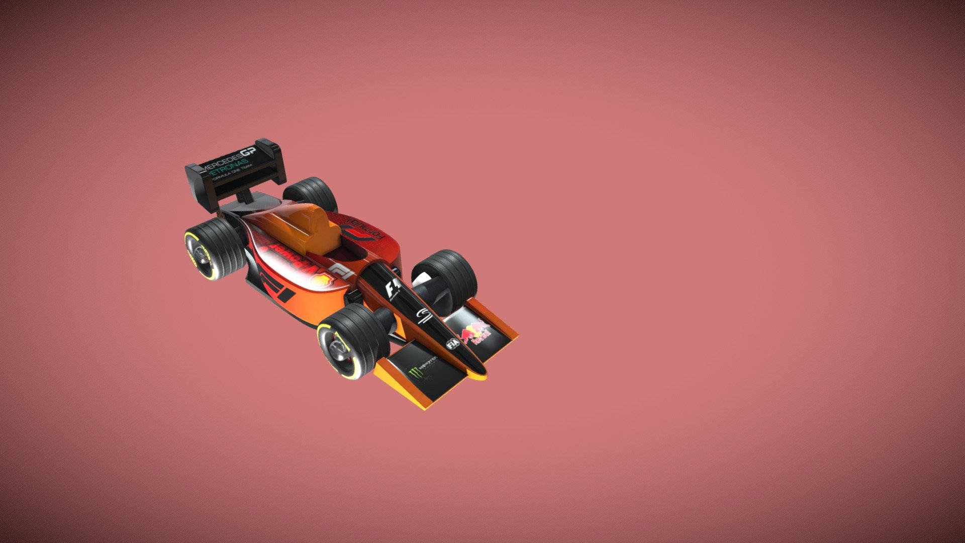 F1 Toy Car 3D model - Buy Royalty Free 3D model by ReloxX (@Relox ...