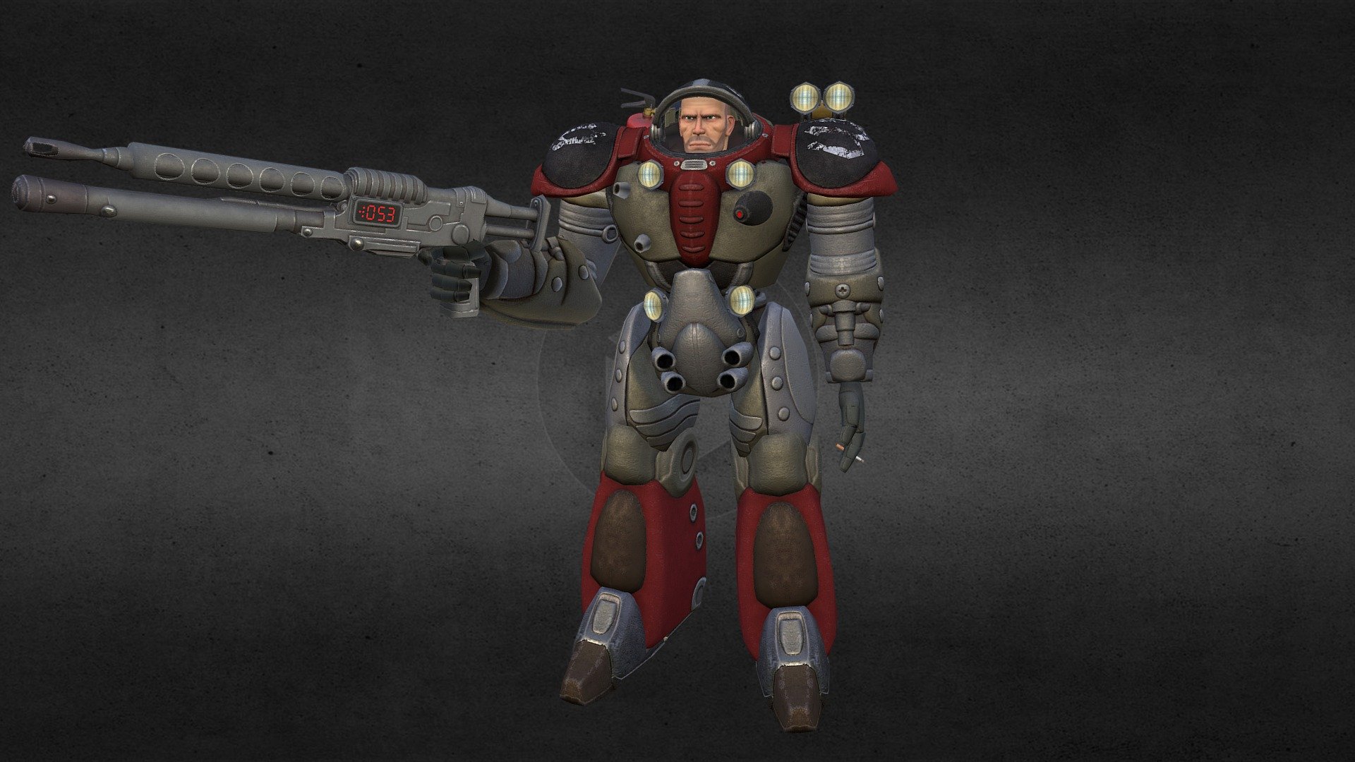 Starcraft Brood War Marine - 3D model by nefritku1985 [01f1e0d] - Sketchfab