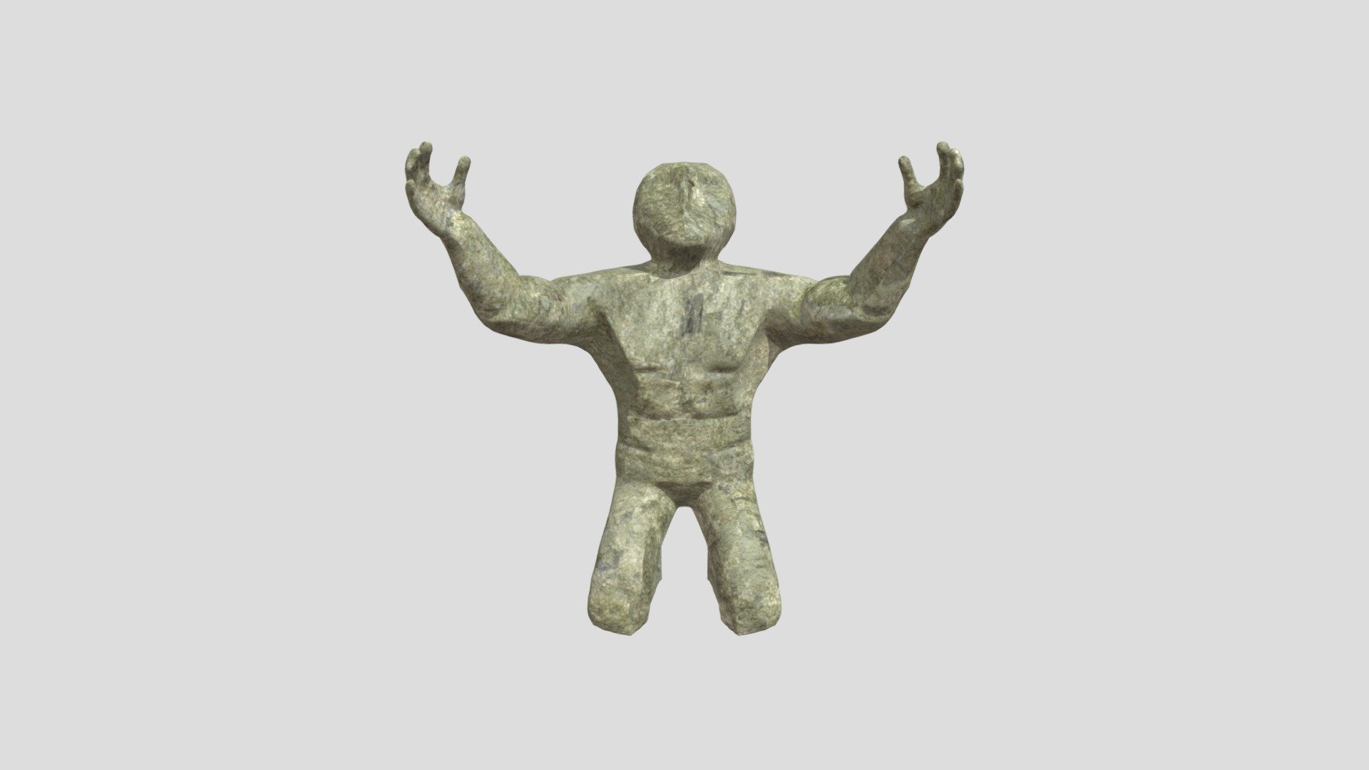 Statue man - Buy Royalty Free 3D model by mailfromstefanie [01f21a9 ...
