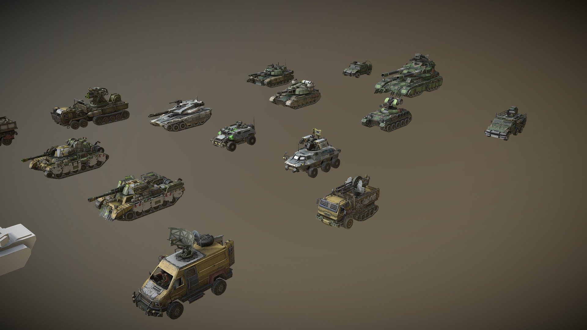 Vehicles - 3D model by AIR-Z [01f4ce5] - Sketchfab