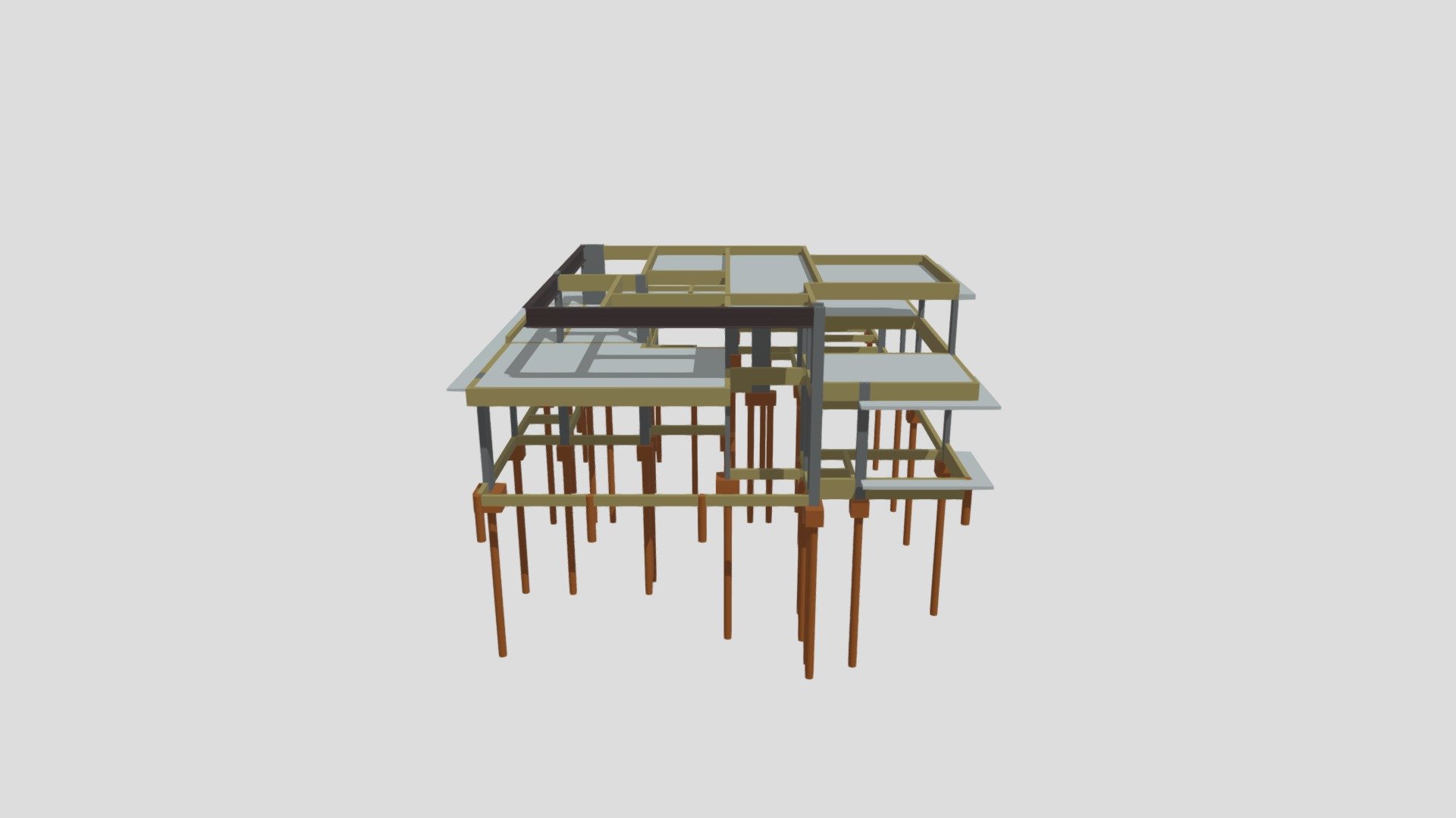 Projeto Estrutural Paulo Ferragem Facil - Download Free 3D model by ...