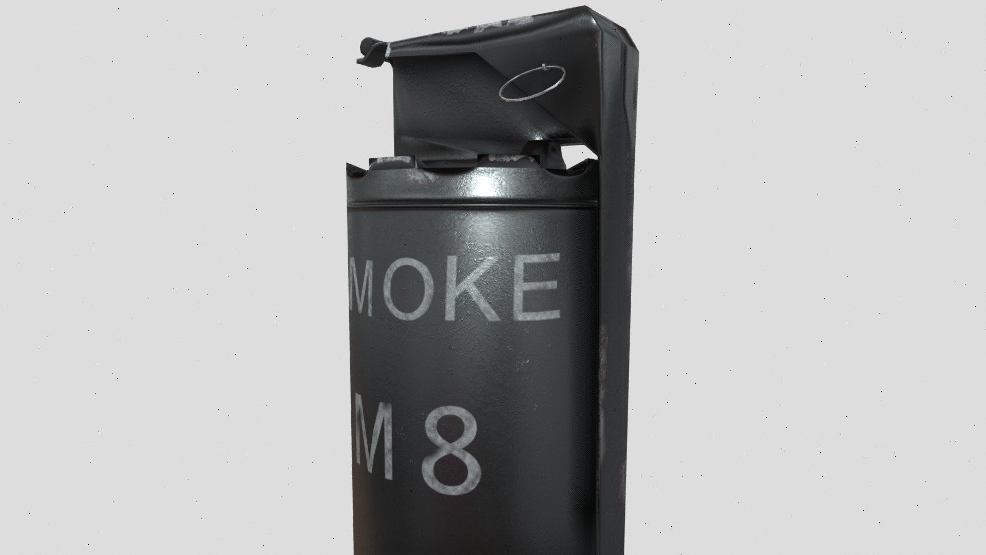 Smoke granade - 3D model by Mark (@4elitka) [01f7491] - Sketchfab