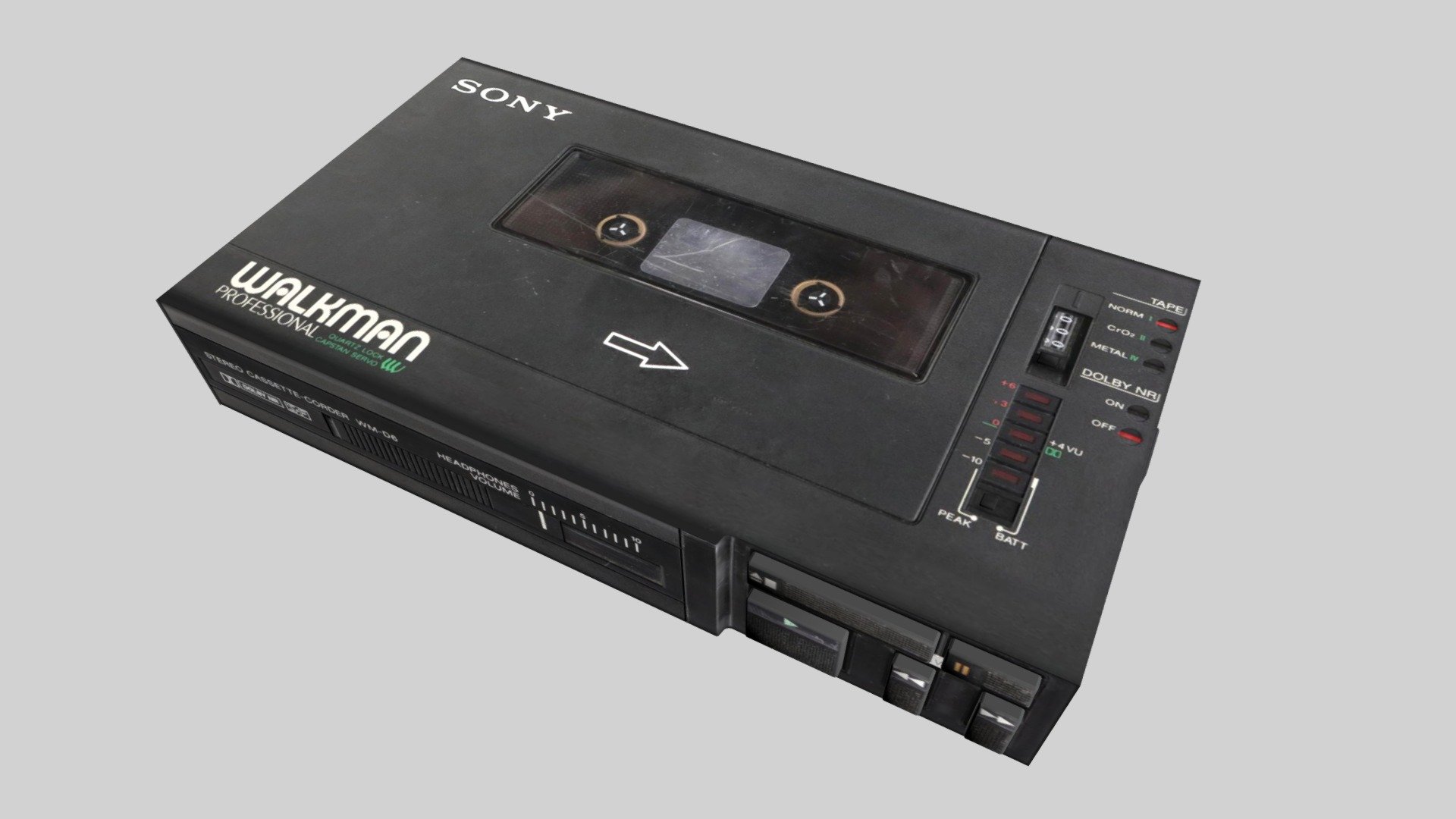 Sony Walkman - Buy Royalty Free 3D model by alexantropov1986 [01f7e57 ...