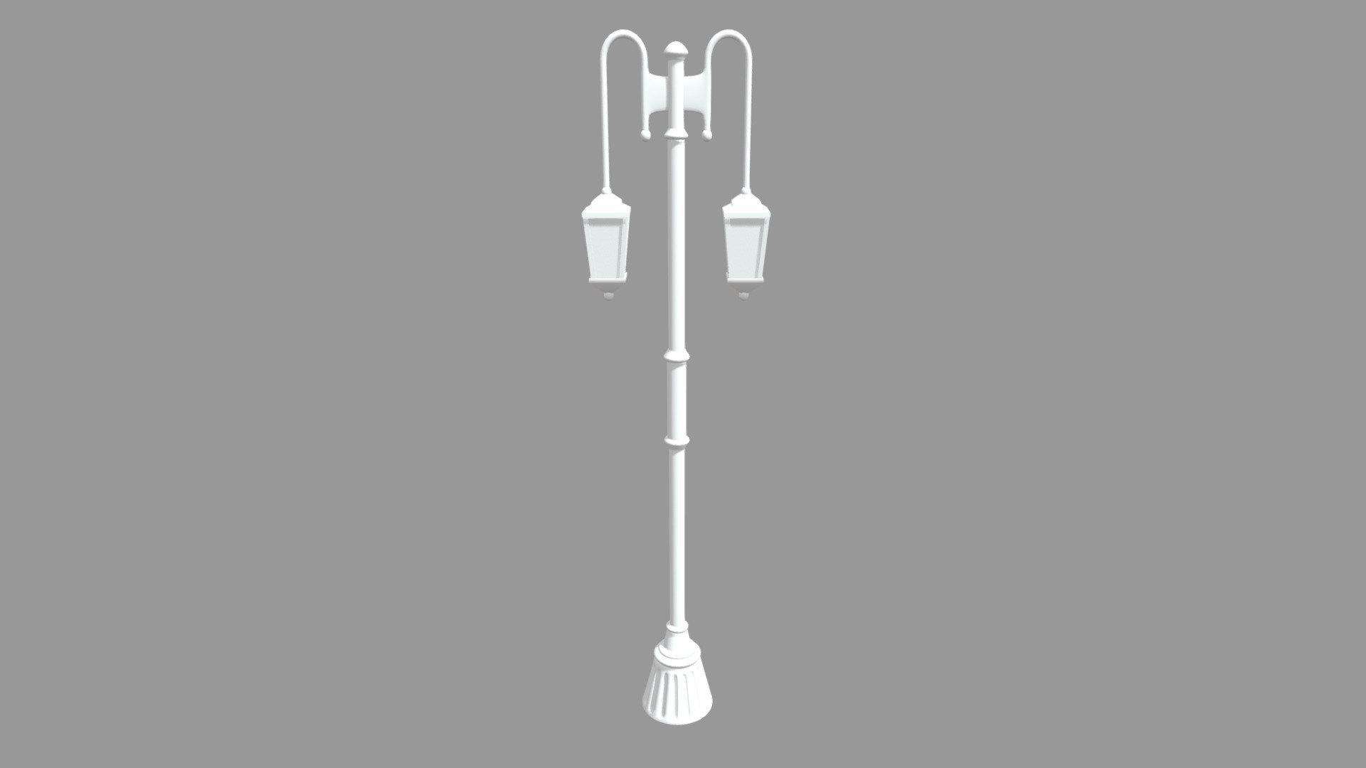 Lampost - 3D model by Joseph Rohm (@JosephRohm) [01f806f] - Sketchfab