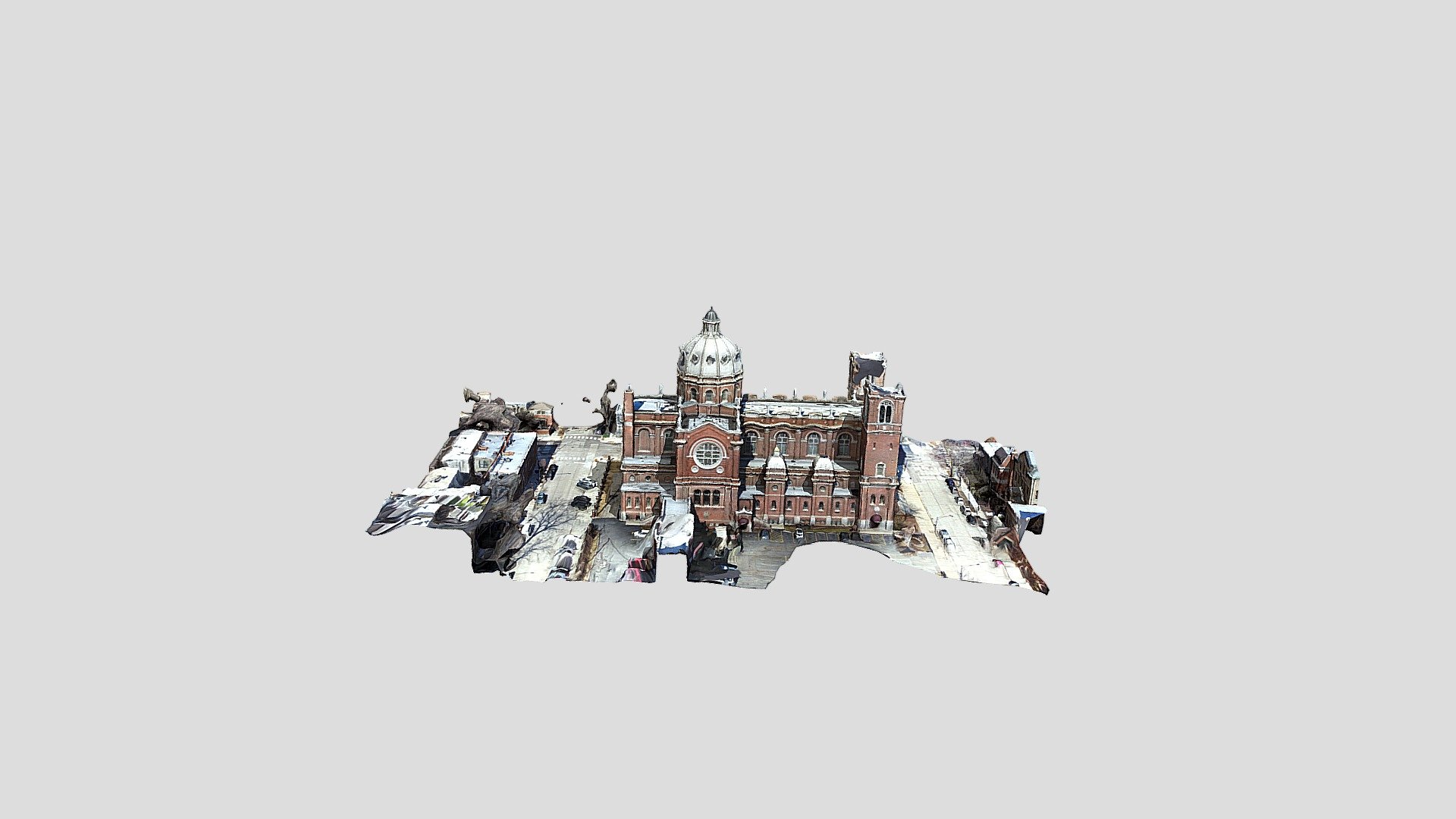 St Mary Of The Angels Catholic Church - 3D model by alexcox [01f80fe ...