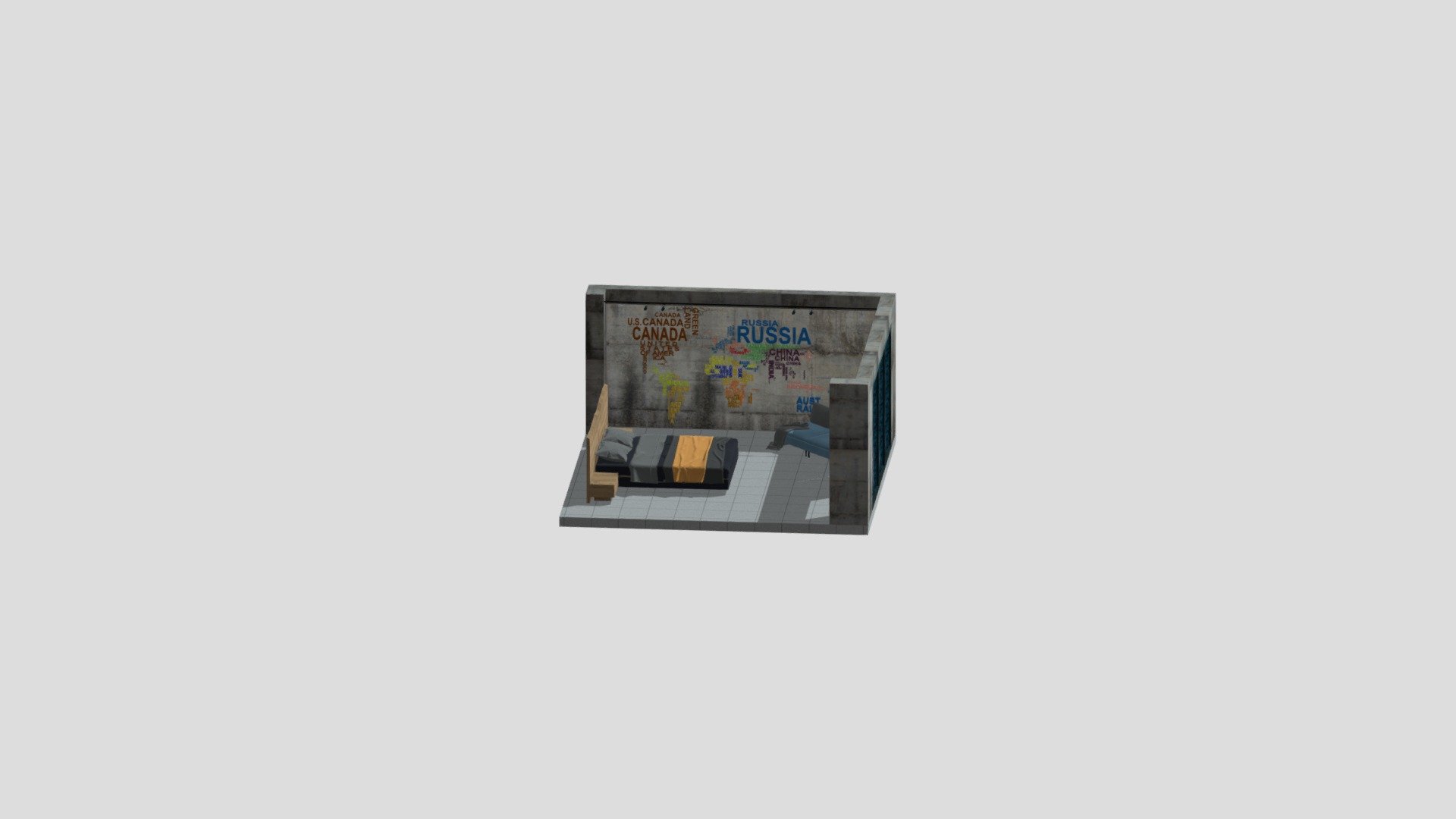 Room Scene Design 1 - Download Free 3D model by geppettomaster [01f8cb0 ...