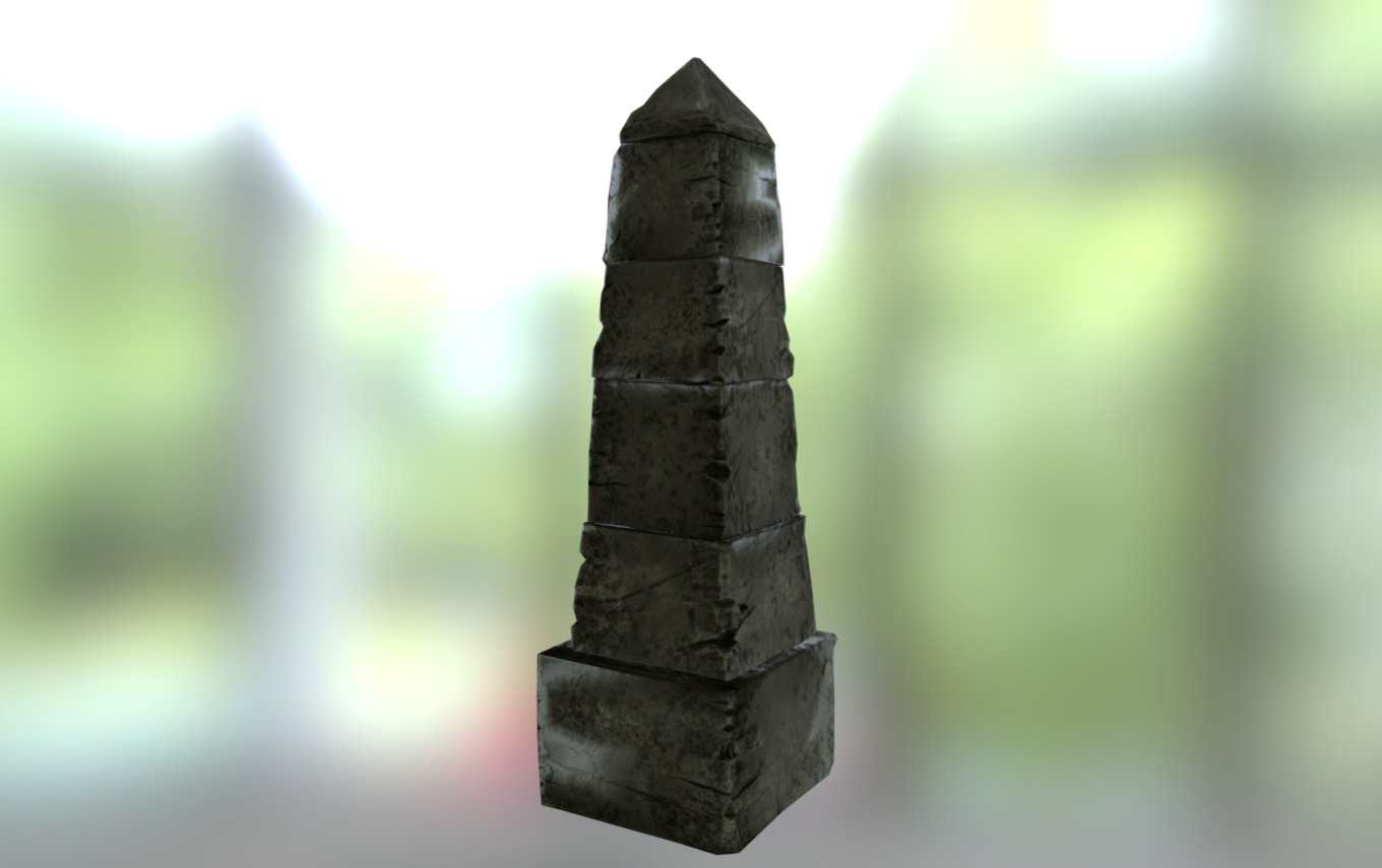 Obelisk - 3D model by athomestudios [01f9388] - Sketchfab