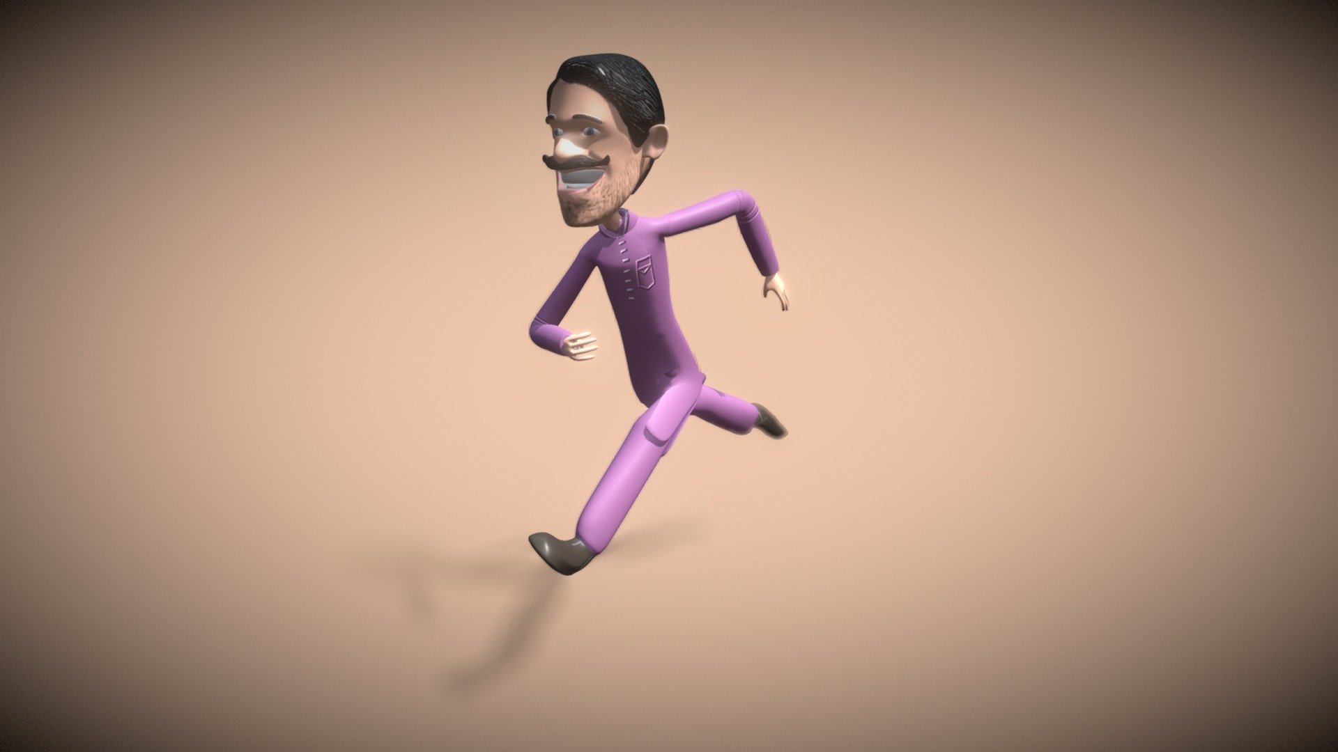 Running Man - 3D model by junaid (@dunaij) [01f9ba1] - Sketchfab