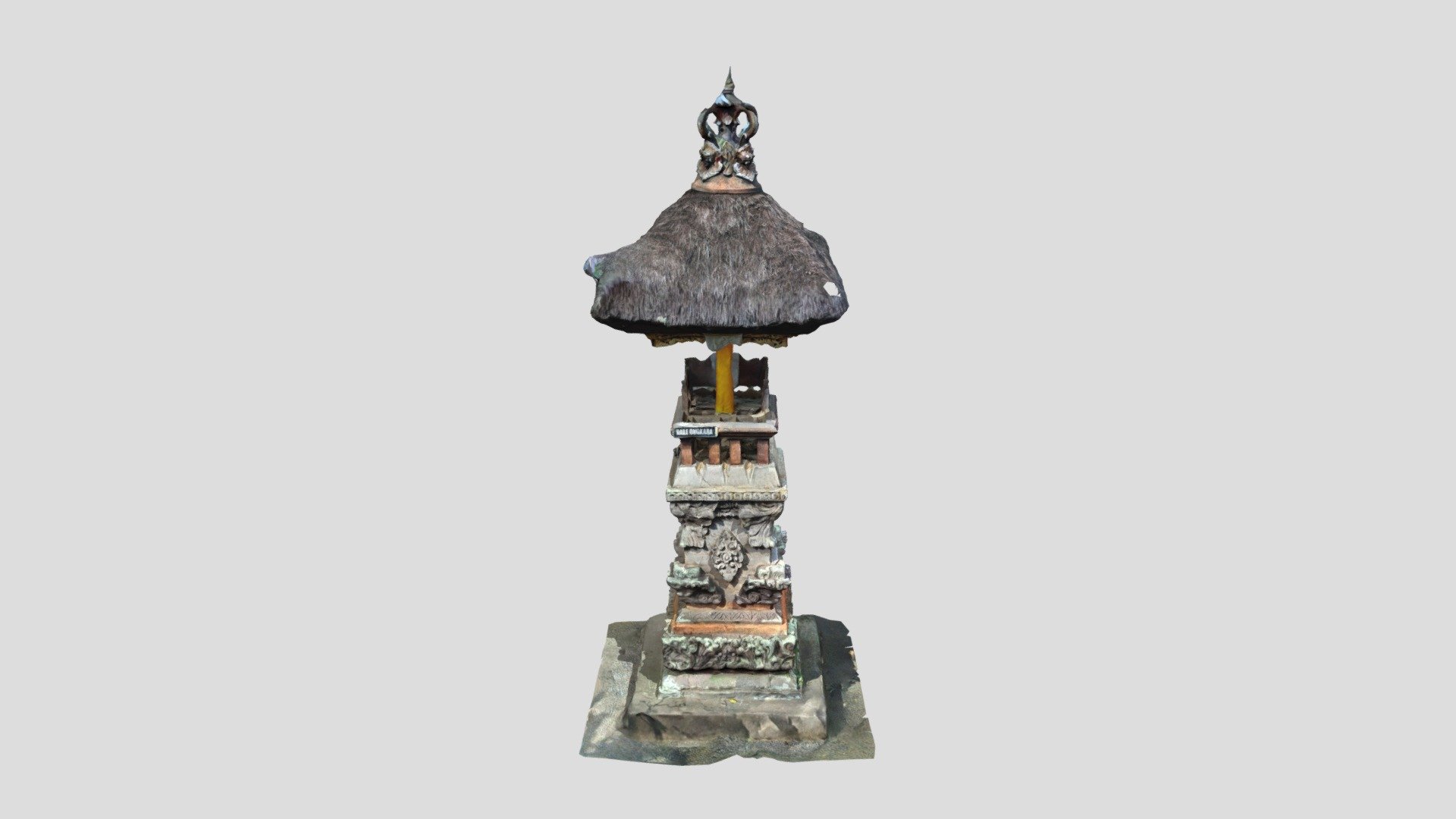 Pelinggih Bale Ongkara - Download Free 3D model by nusaheritage.id ...