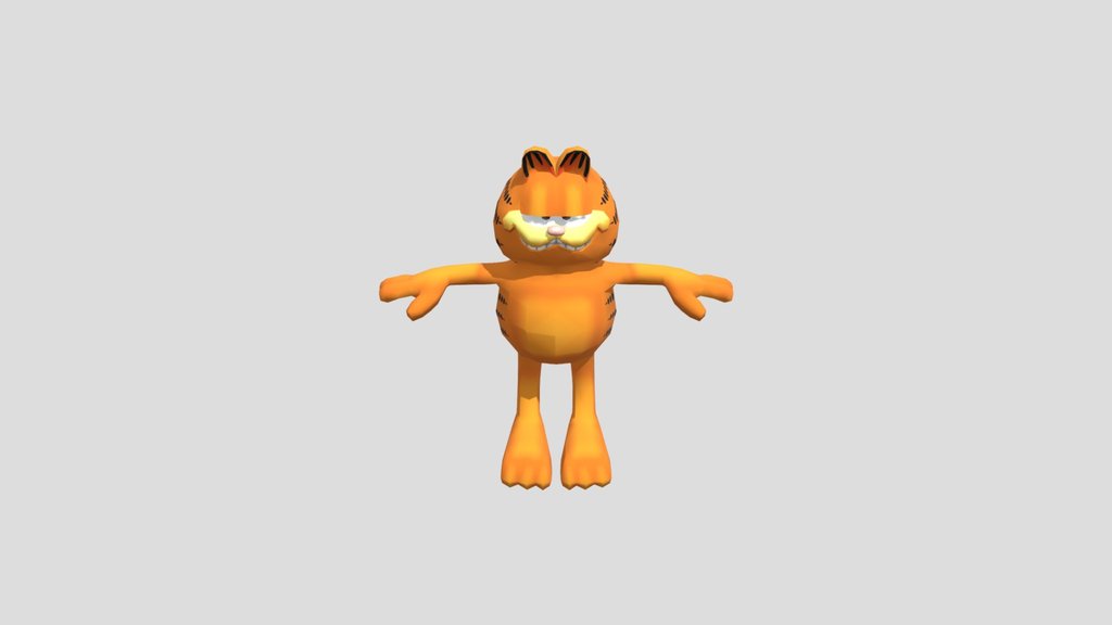 Garfield models - A 3D model collection by sandstoneGD - Sketchfab