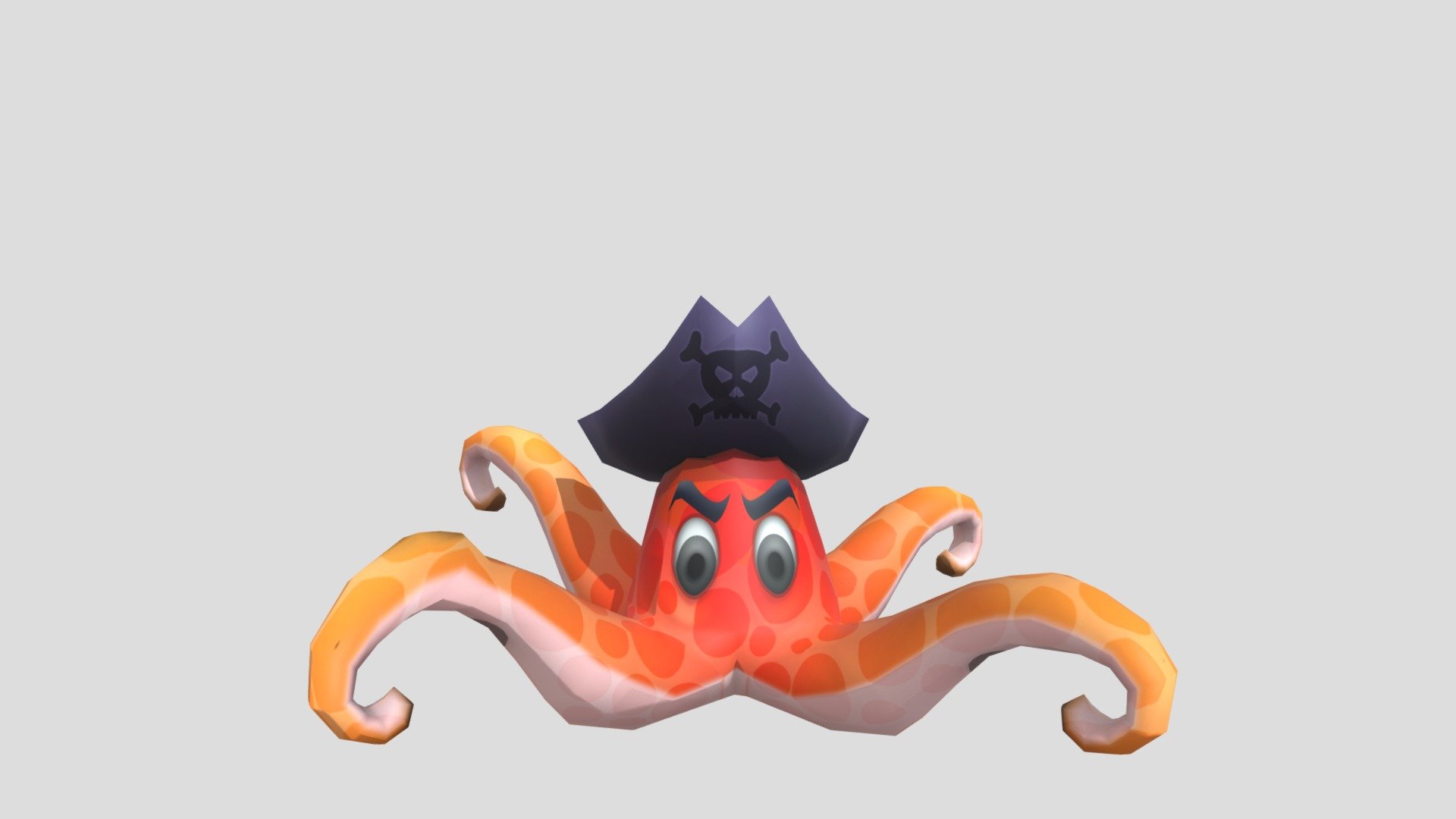 AngryOctopus - 3D model by aavega [01fd286] - Sketchfab