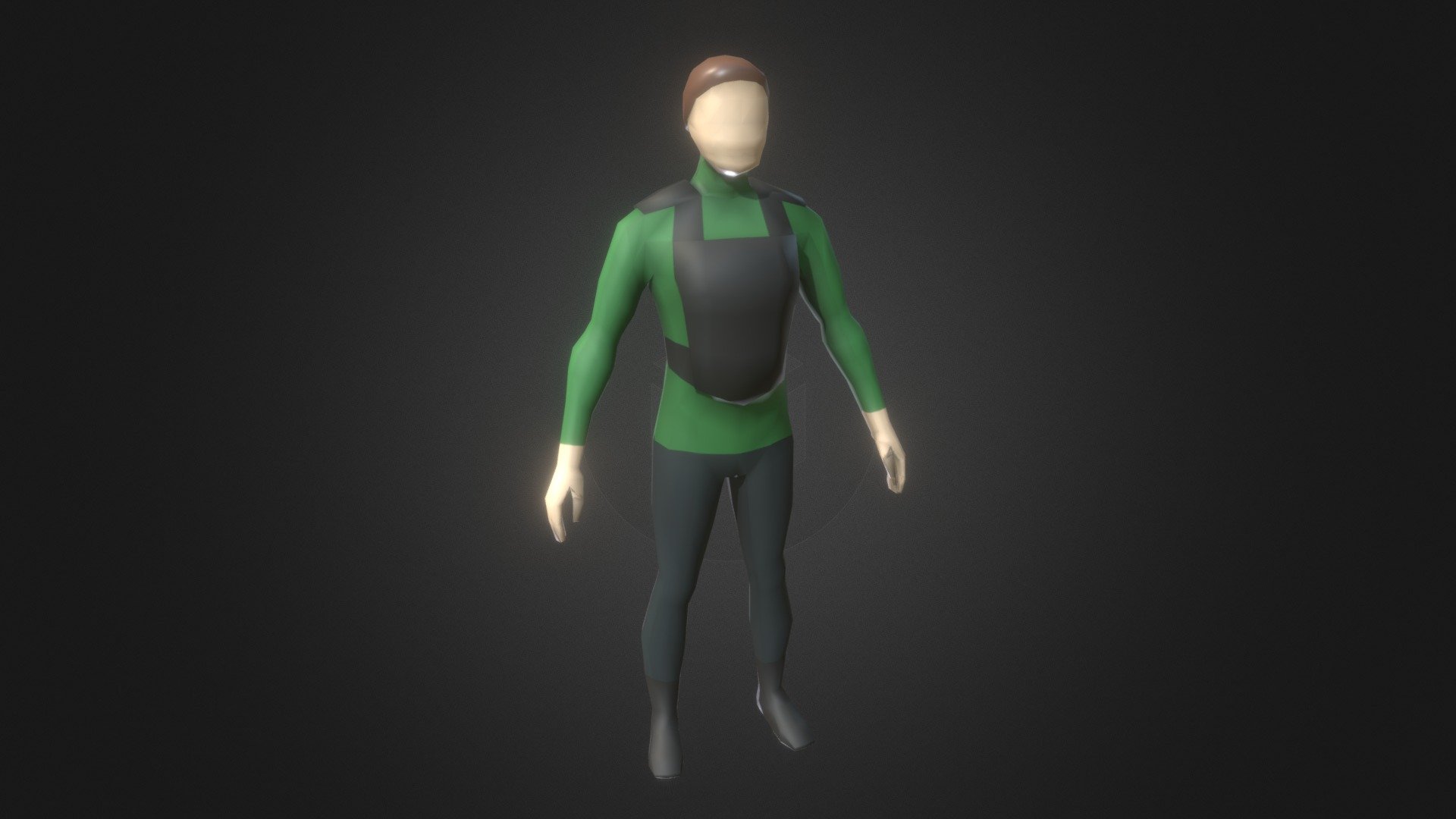 Game Character - Mercenary Guard - Download Free 3D model by Kyle ...