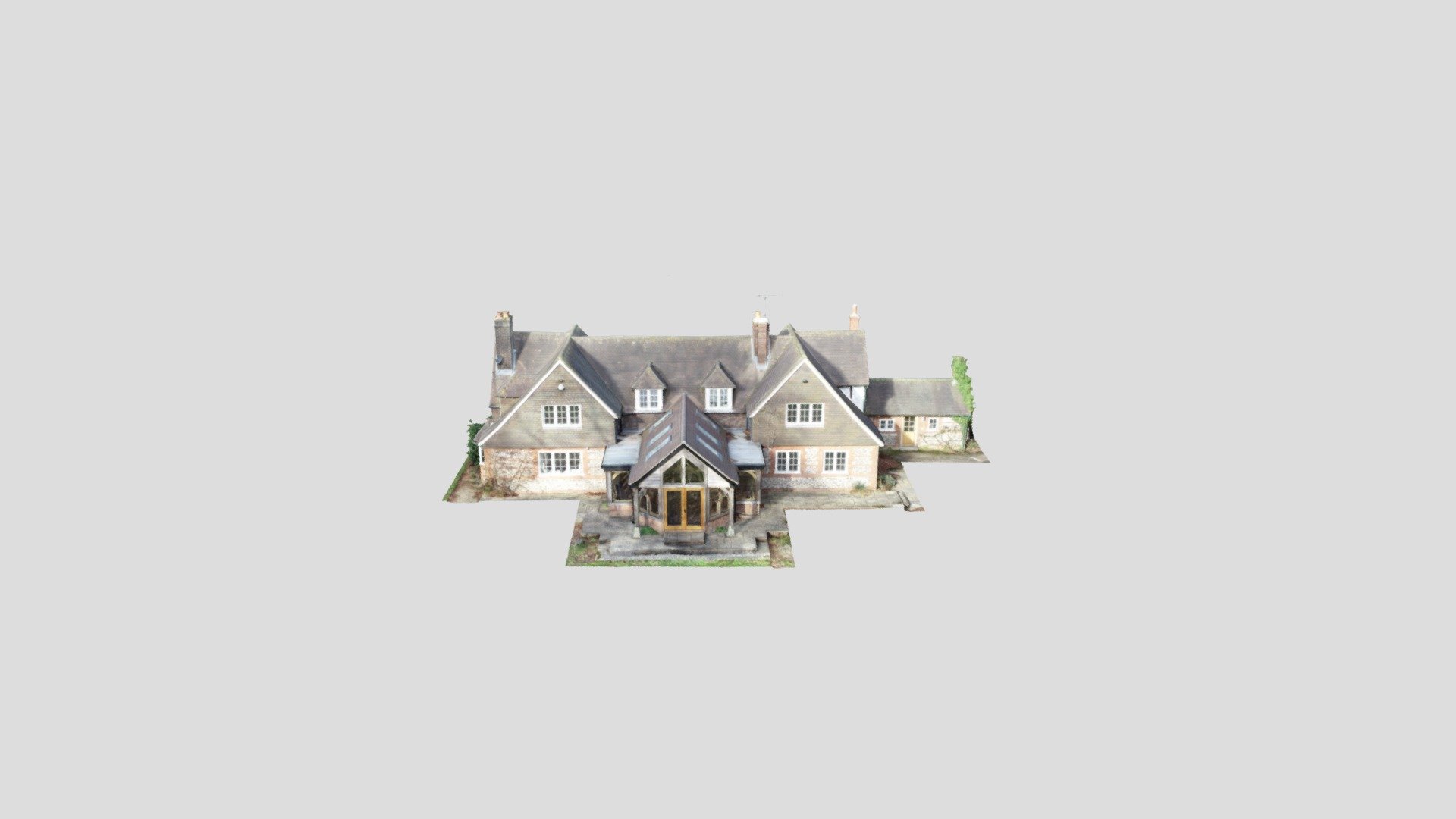 Lodge House - 3D model by warrenconsultant [01fd477] - Sketchfab