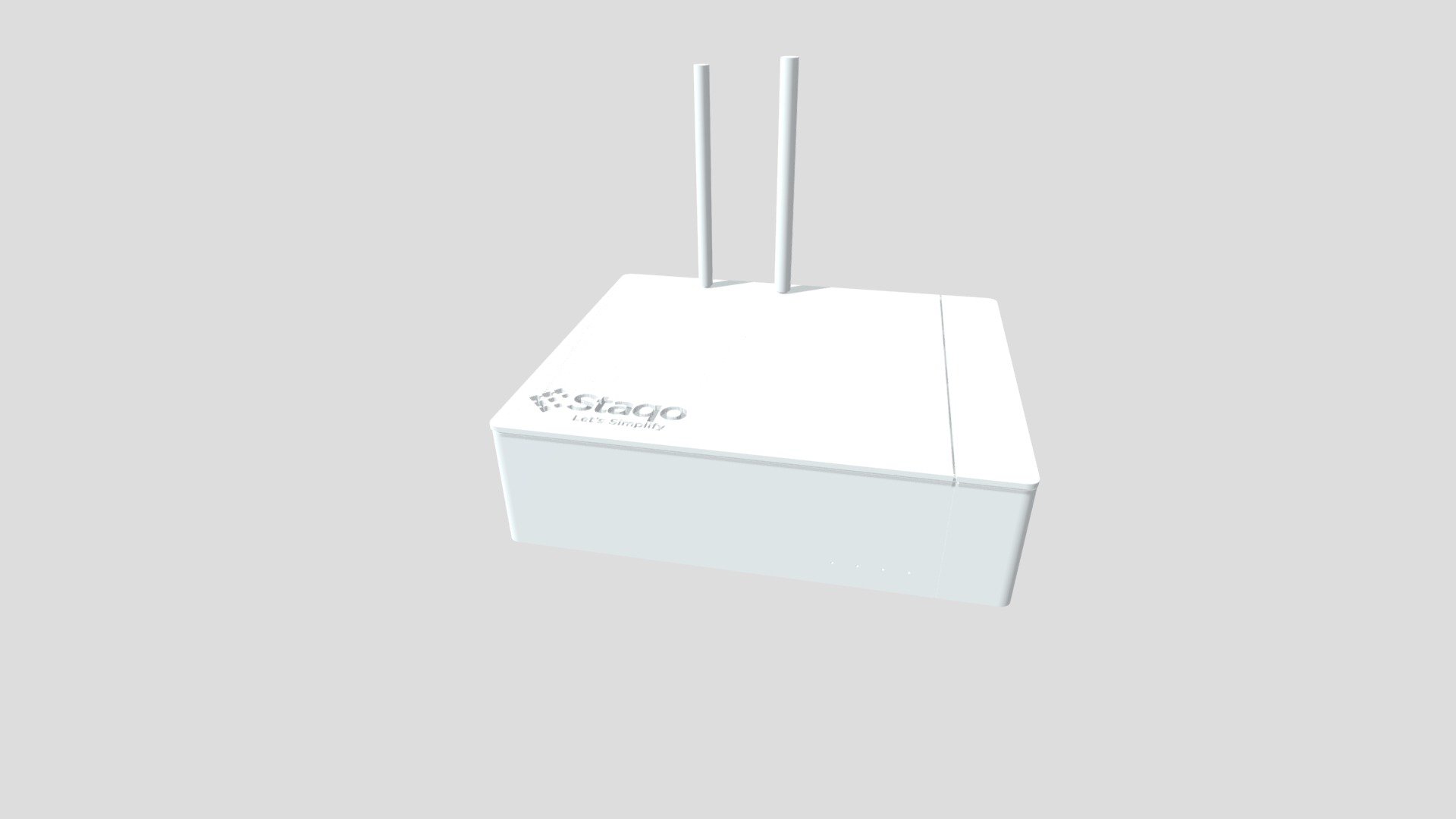 LoRaWAN Gateway - Staqo World - 3D model by akshayansinha [01fdce4 ...