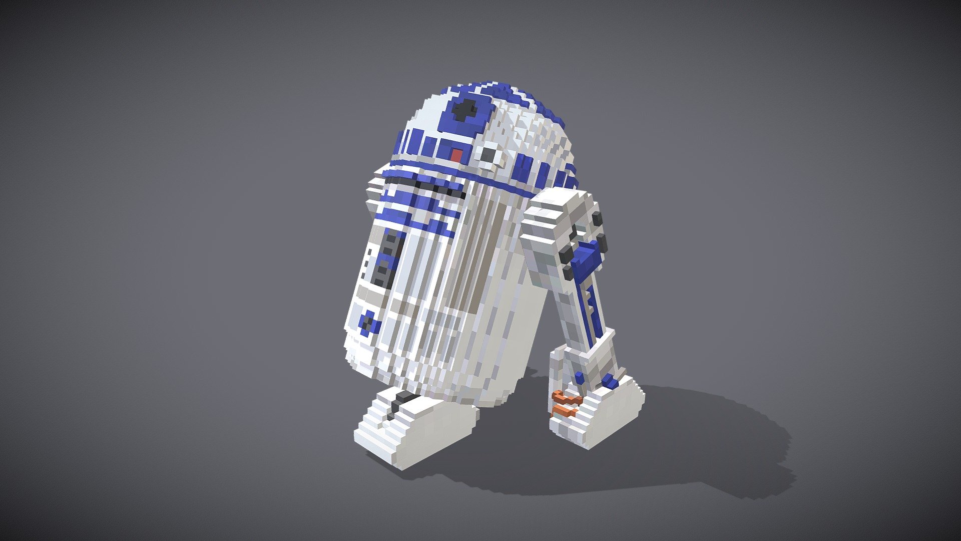R2-D2 - 3D model by GamerKM (@KevinMar) [01fe210] - Sketchfab
