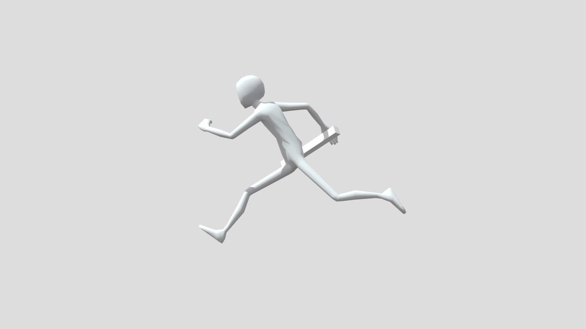 Runningman - Download Free 3D model by erlanggart (@Erlangga1) [01fed91 ...