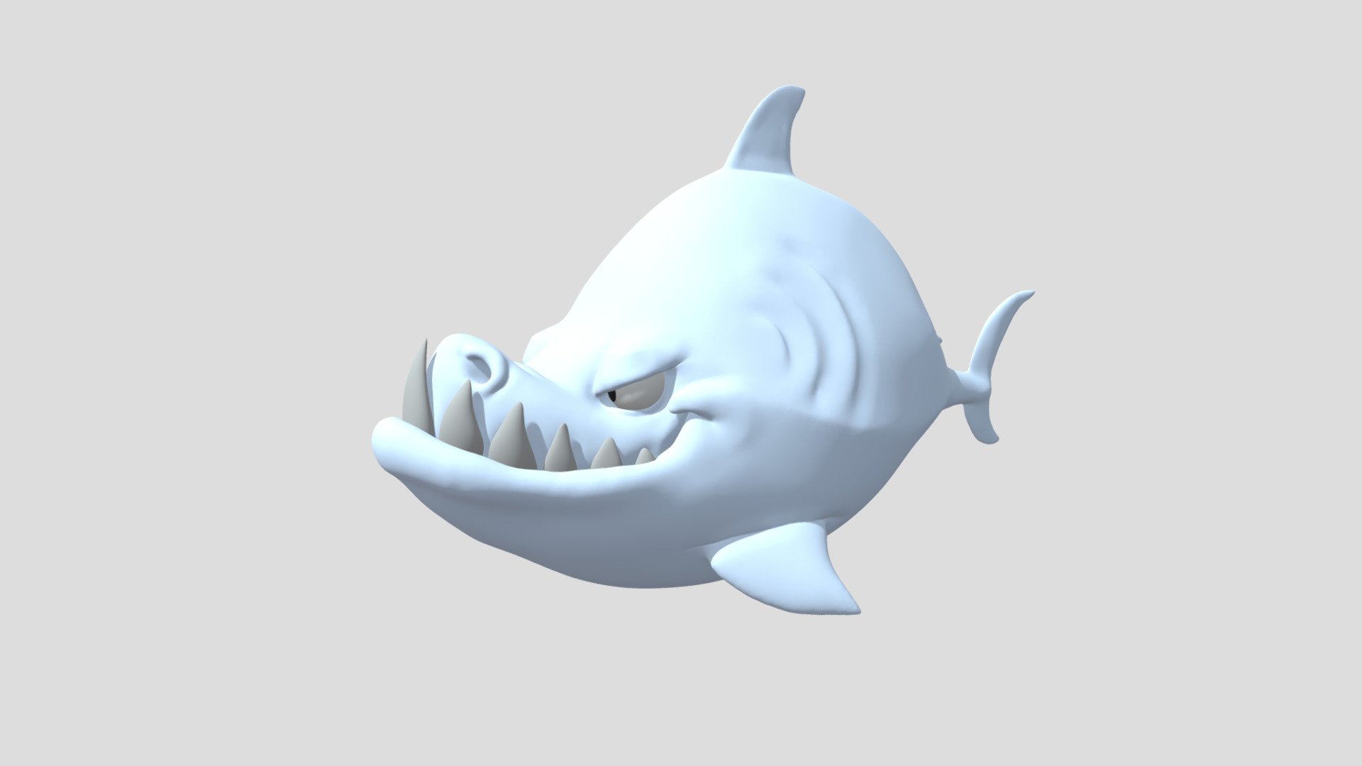 CG Cookie Shark - 3D model by FineappleRyan [0200e59] - Sketchfab